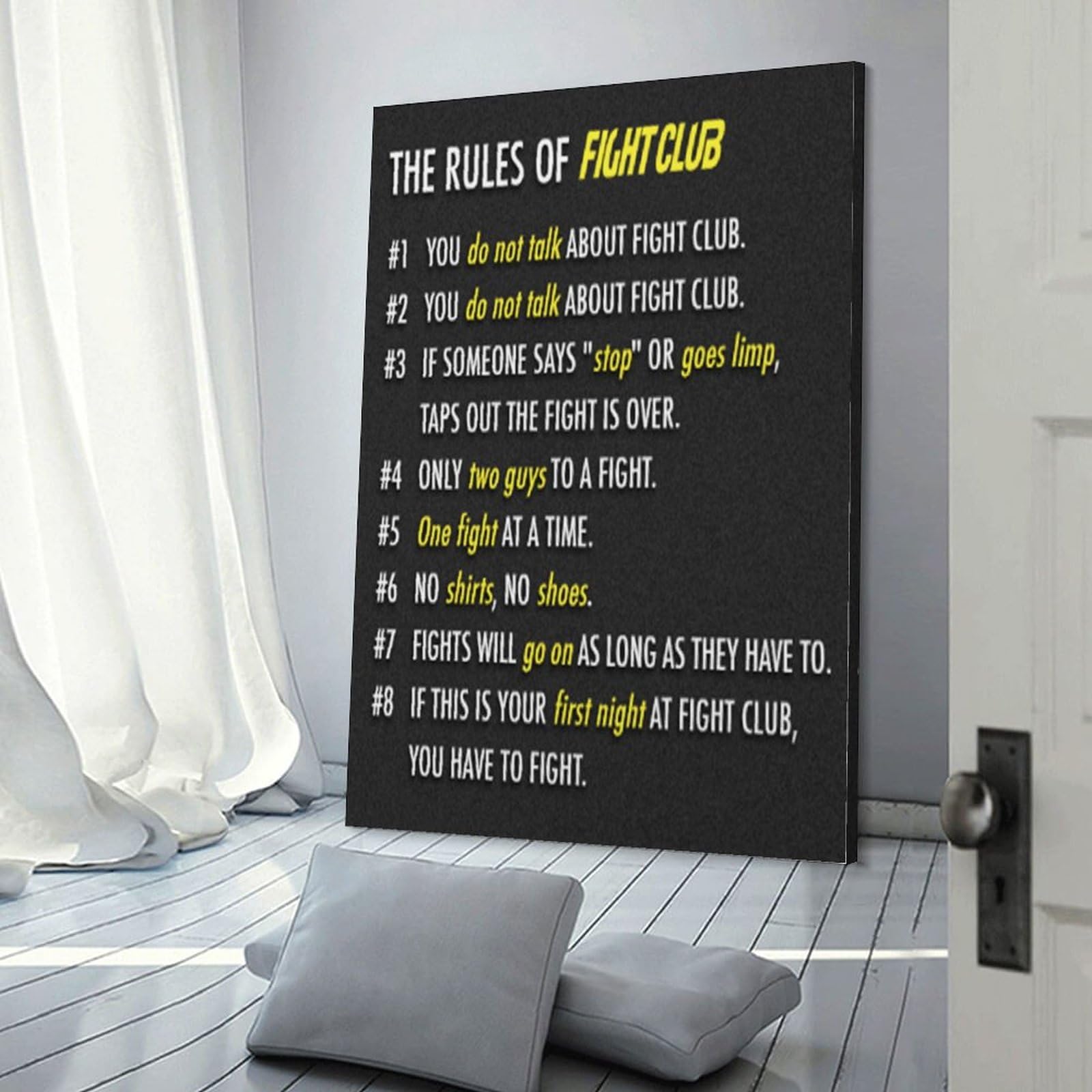 Fight Club Poster Quotes Amazon.com: Fight Club Movie Poster Tyler