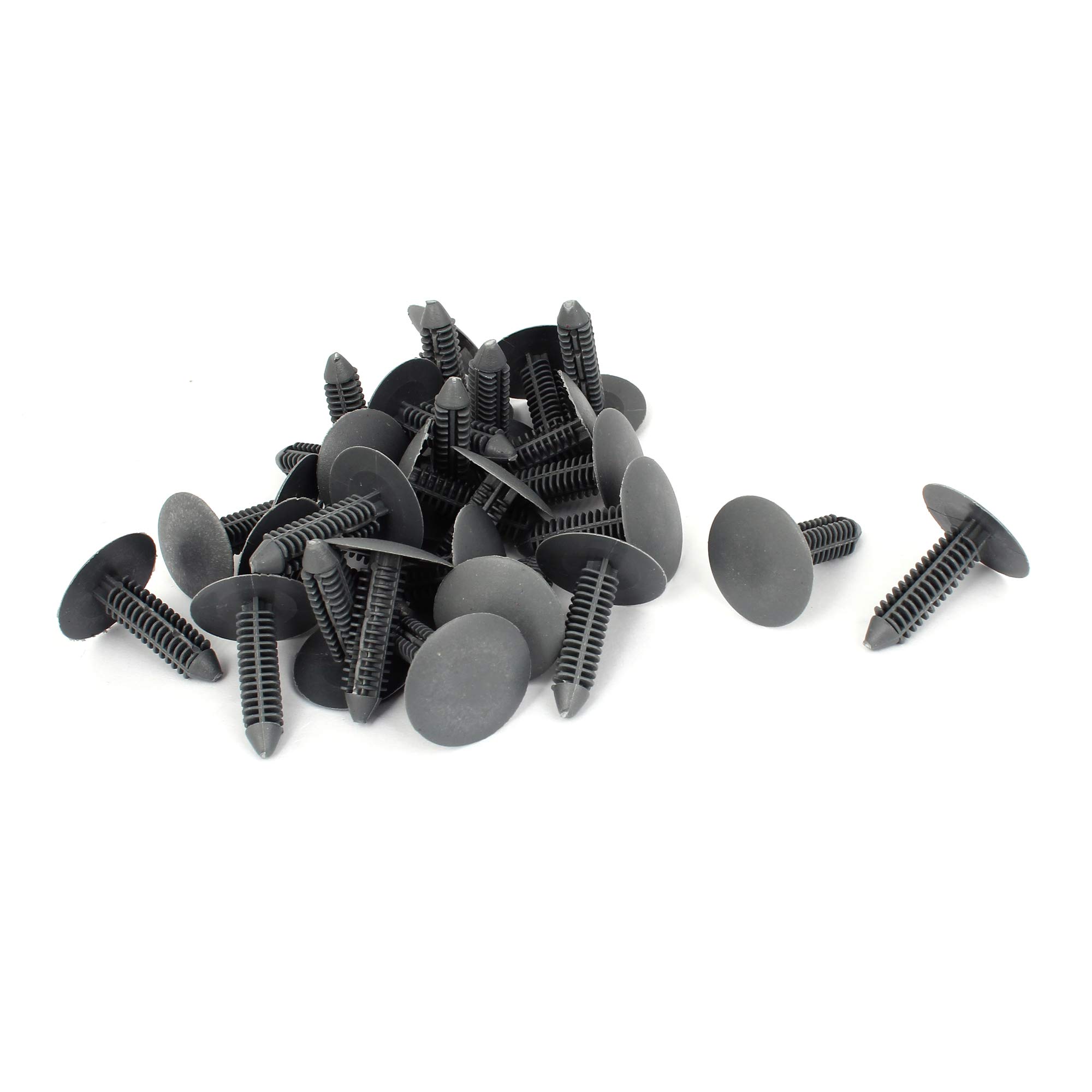 Amazon.com: uxcell a14102900ux0073 Plastic Car 6mm Hole Push Fastener ...