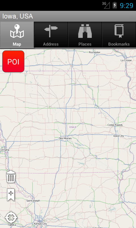 Iowa, Stati Uniti d'America Onboard Map: Mobile GPS Apps: app su Amazon ...