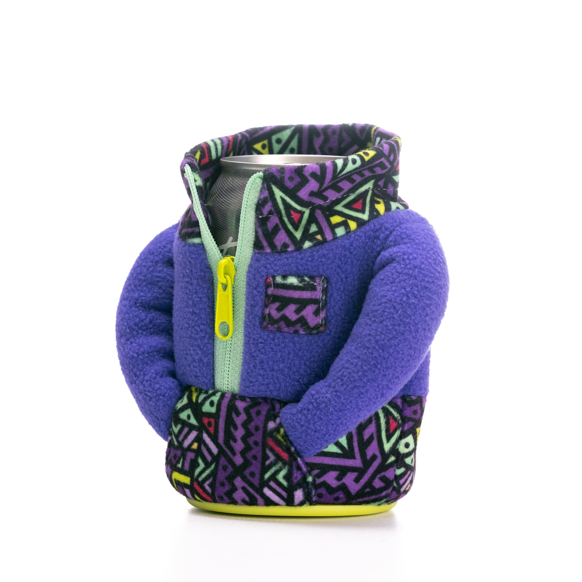 Snapklik.com : Puffin - The Fleece Jacket - Insulated 12 Oz Can Cooler ...