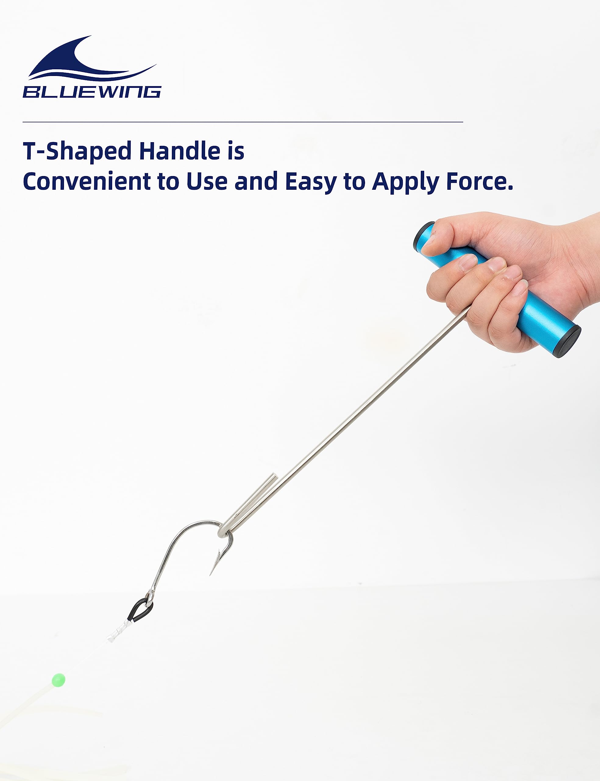 Fishing Hook Remover Tools 12in/24in Stainless Steel Fish Dehooker Tool ...