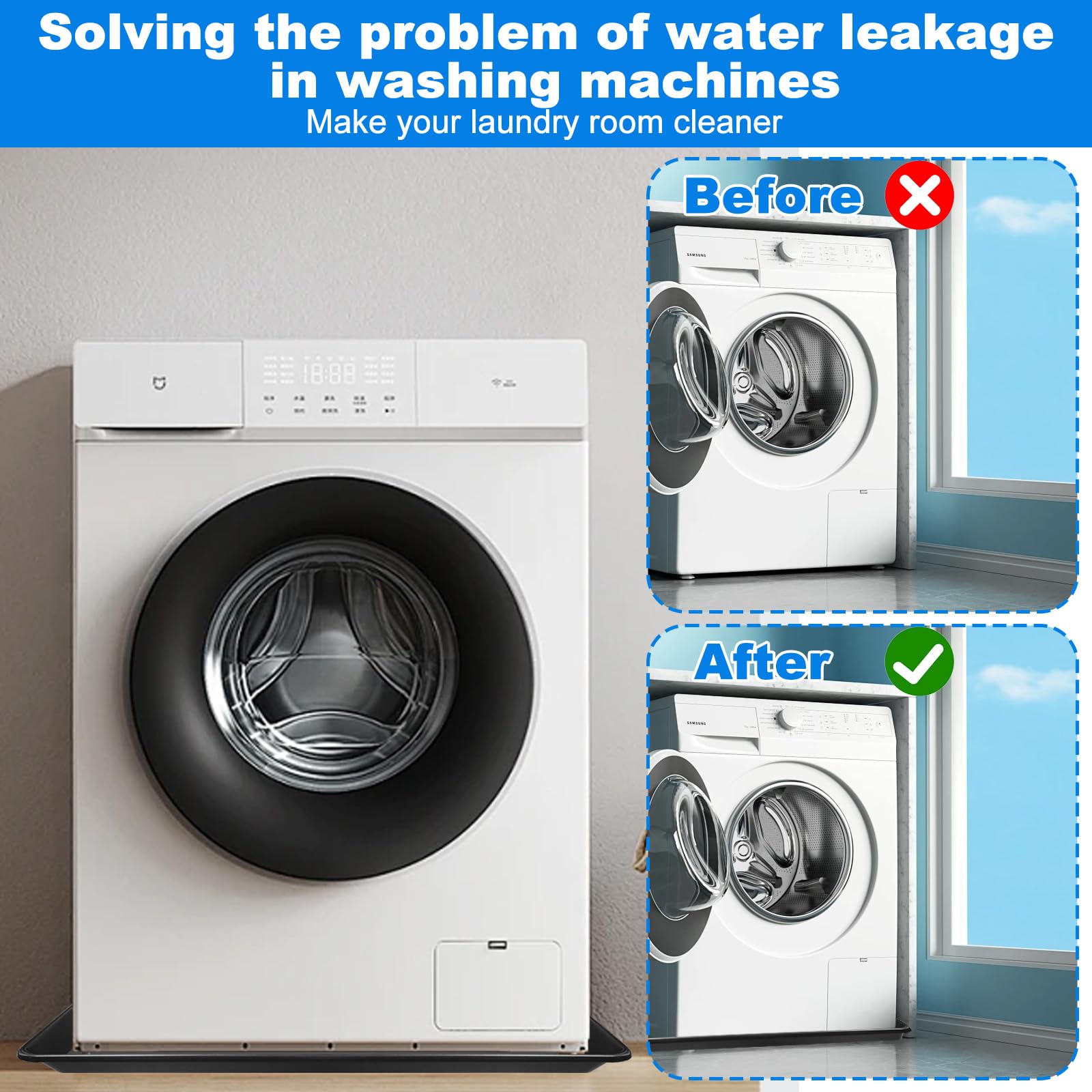 Snapklik.com : Hlimior 6 Pack Large Oil Change Drain Pan - 22” Auto Oil ...