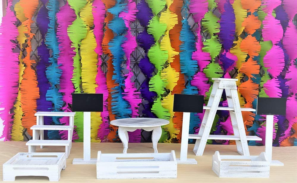 paquete de 9 accesorios para candy bar, mesa de dulces, colección 02 ...