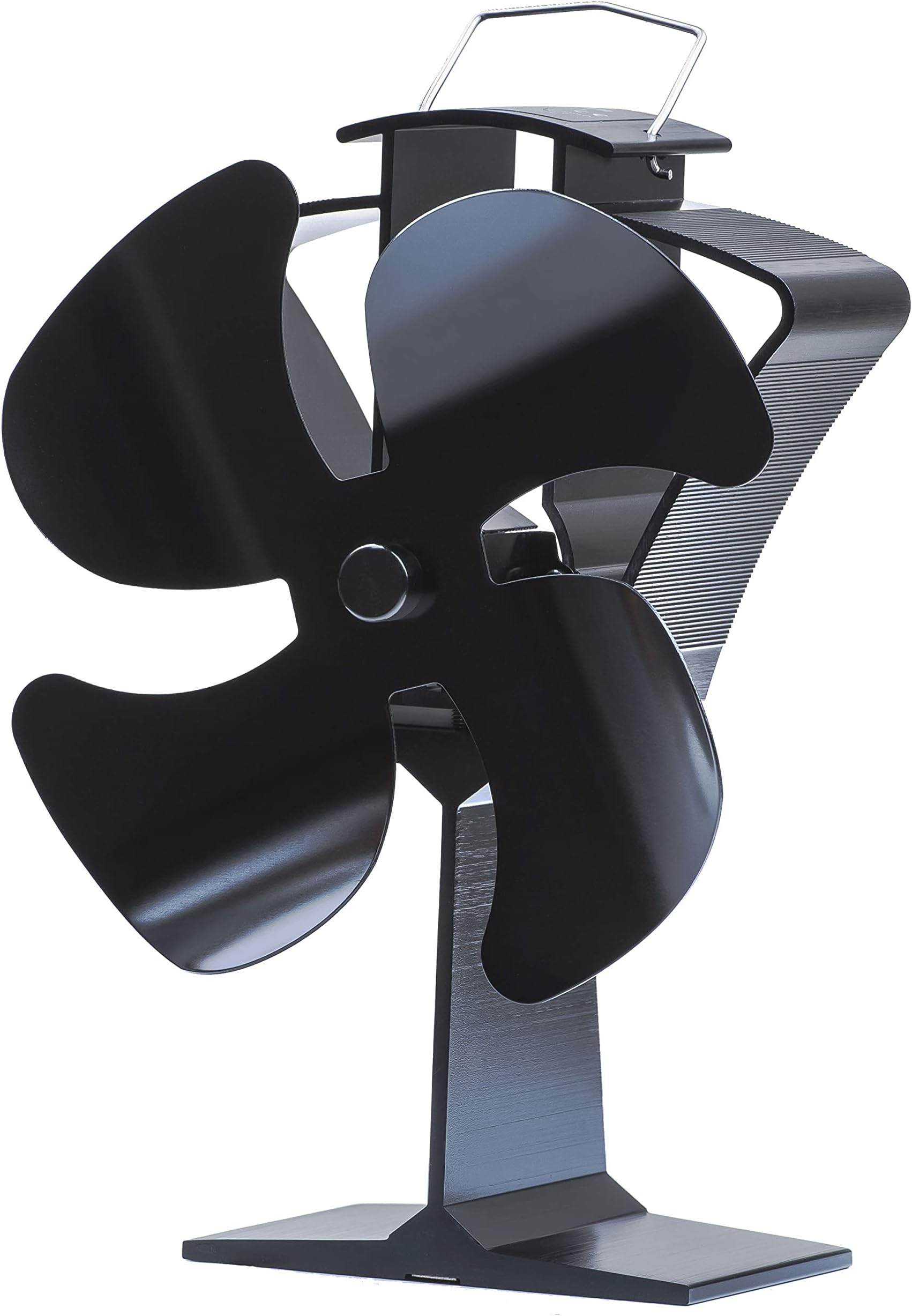 Amazon.com: HAWCAFU Wood Stove Fan Heat Powered Fireplace Fan 4 Blades ...