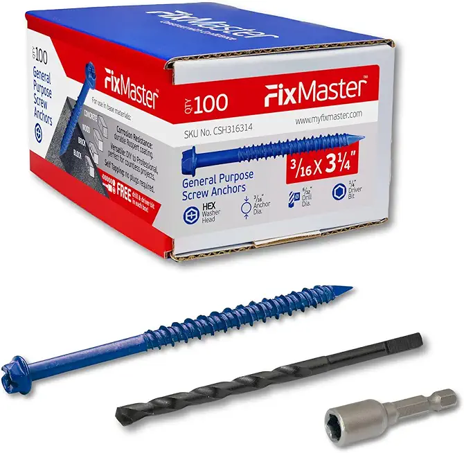 The Ultimate Guide To Tapcon Concrete Screw Anchors | ShunTool