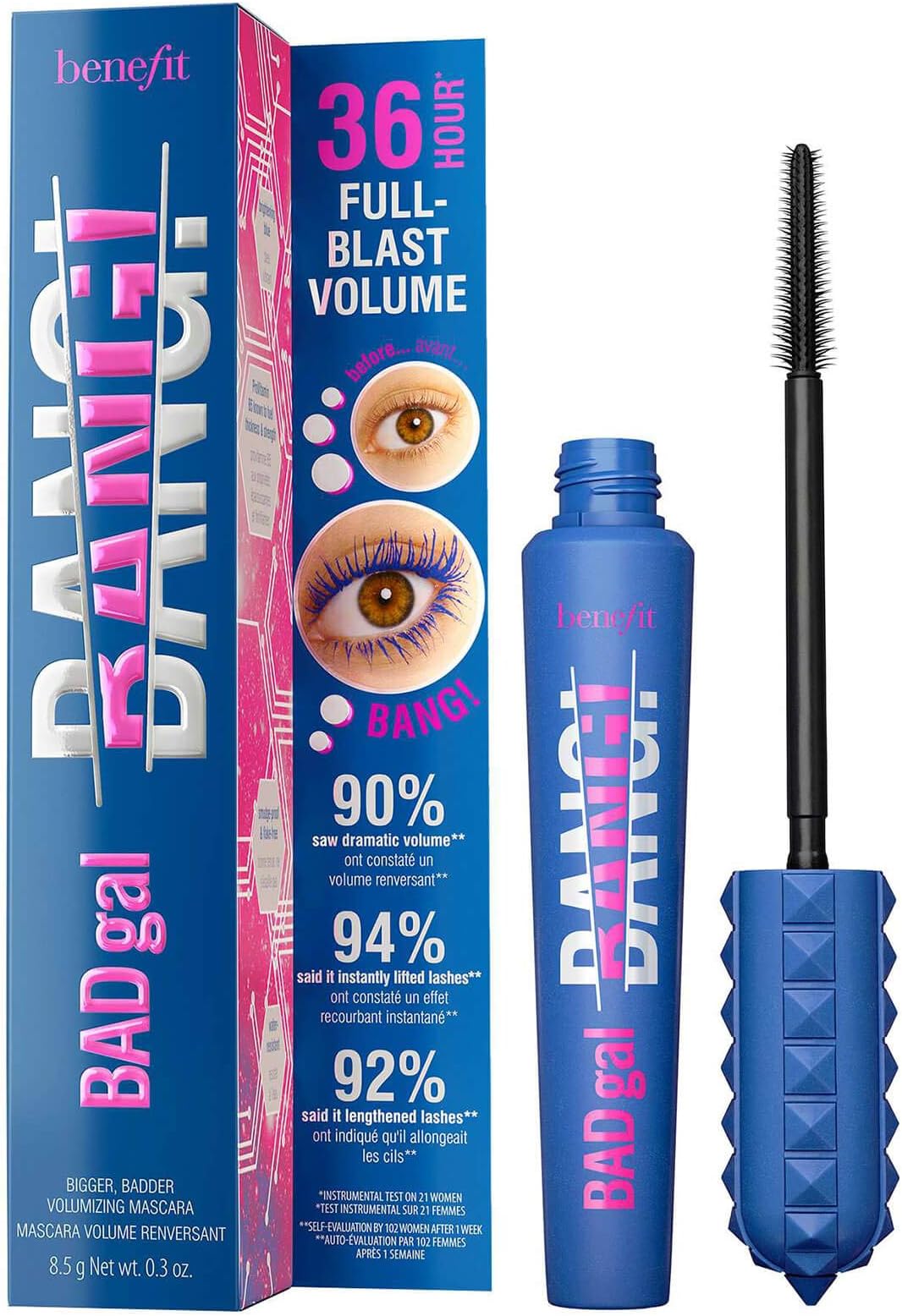 Amazon.com : Benefit Fan Fest Fanning & Volumizing Mascara 0.3 Ounce ...