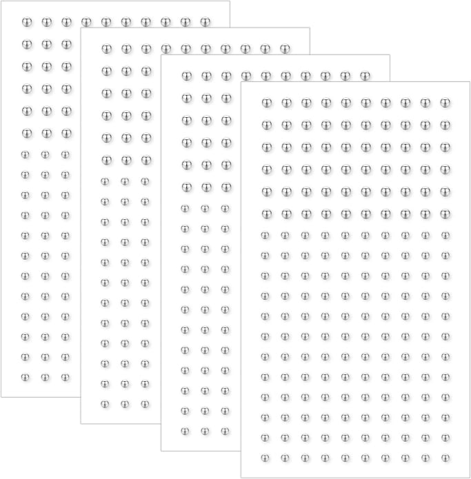 Amazon.com: Telooco Fake Piercings Fake Nose Stud Eyebrow Ring Stick on ...