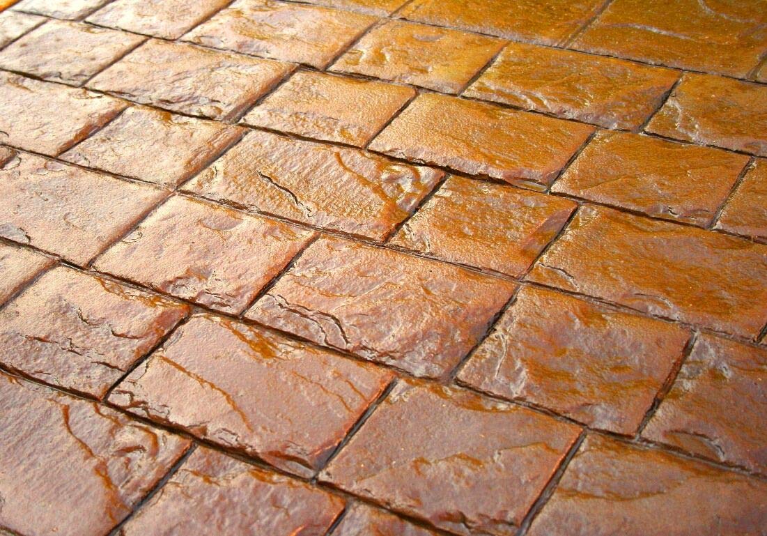 Roman Cobble Concrete Stamp Set by Walttools | Classic Decorative ...