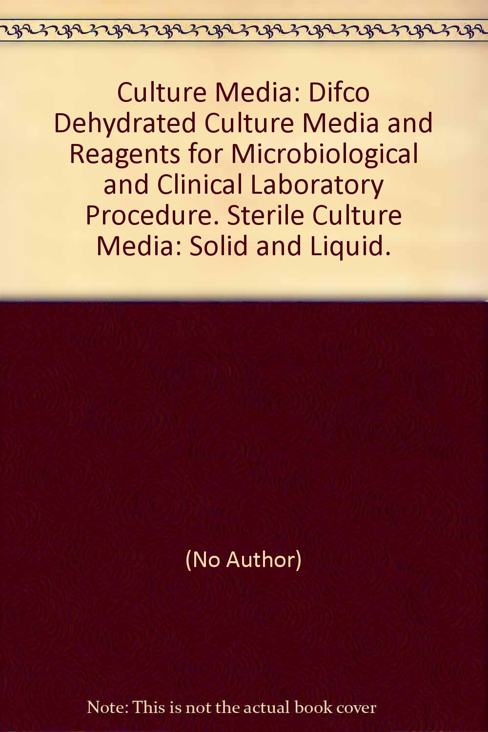 Buy Culture Media: Difco Dehydrated Culture Media and Reagents for ...