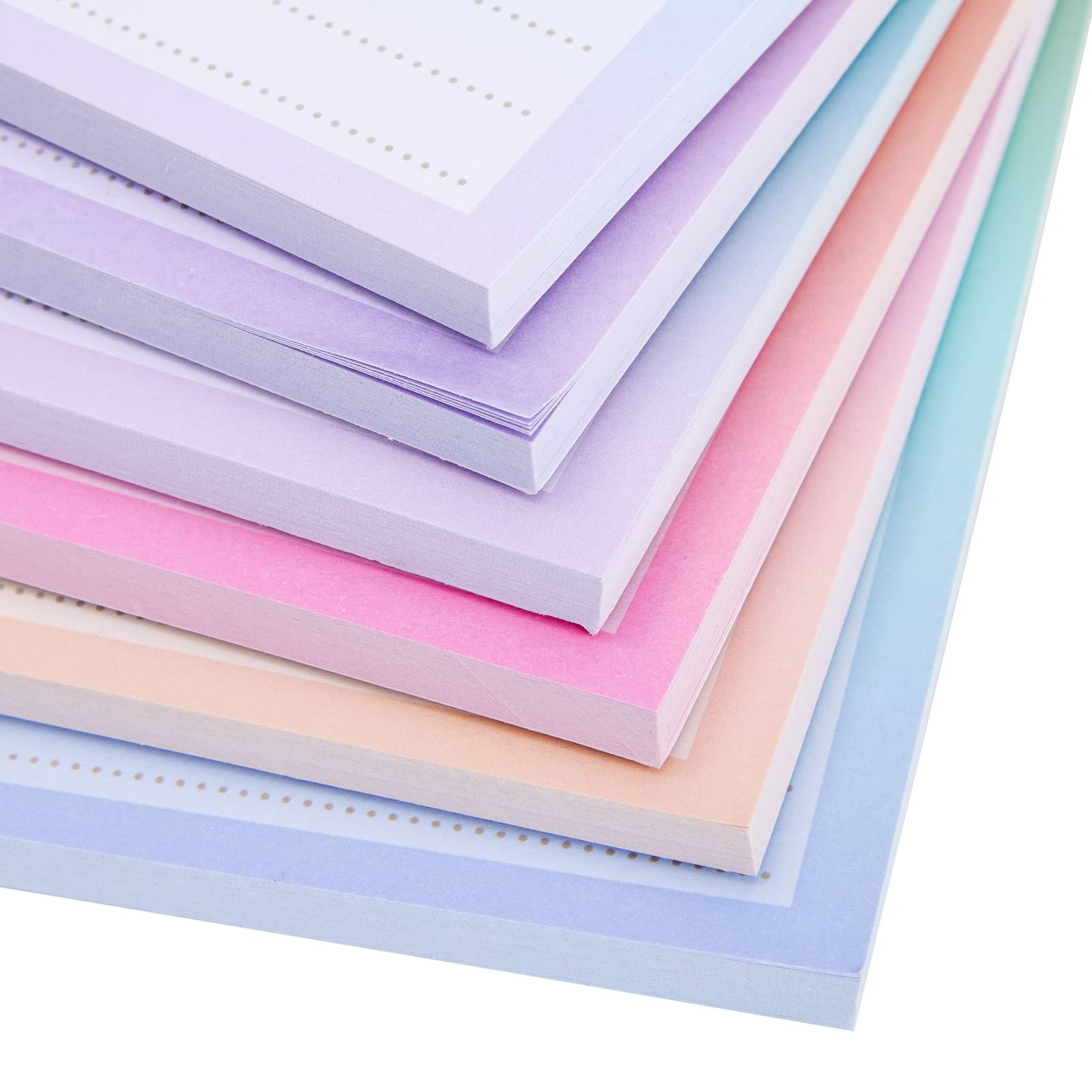 Snapklik.com : 6 Pack Magnetic Notepads For Refrigerator, Grocery ...