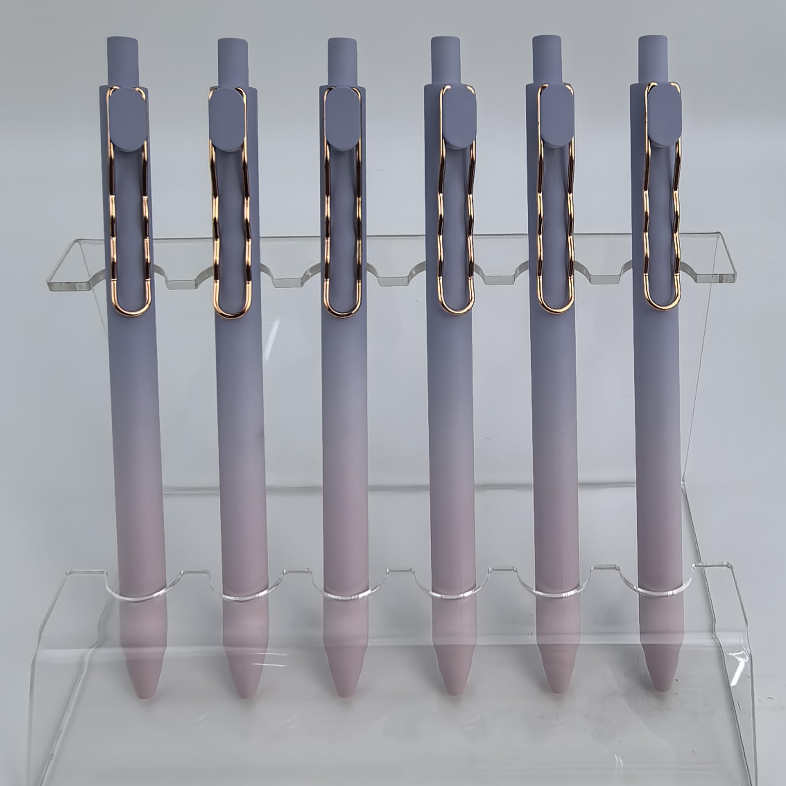 Amazon.com: Fengtaiyuan Lan05, Stylish Gradient Color Pen, Black Ink, 0 ...