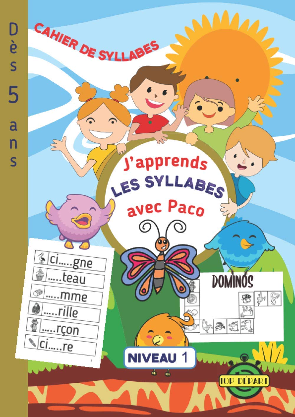 Buy Cahier de syllabes dès 5 ans J'apprends les Syllabes avec Paco ...