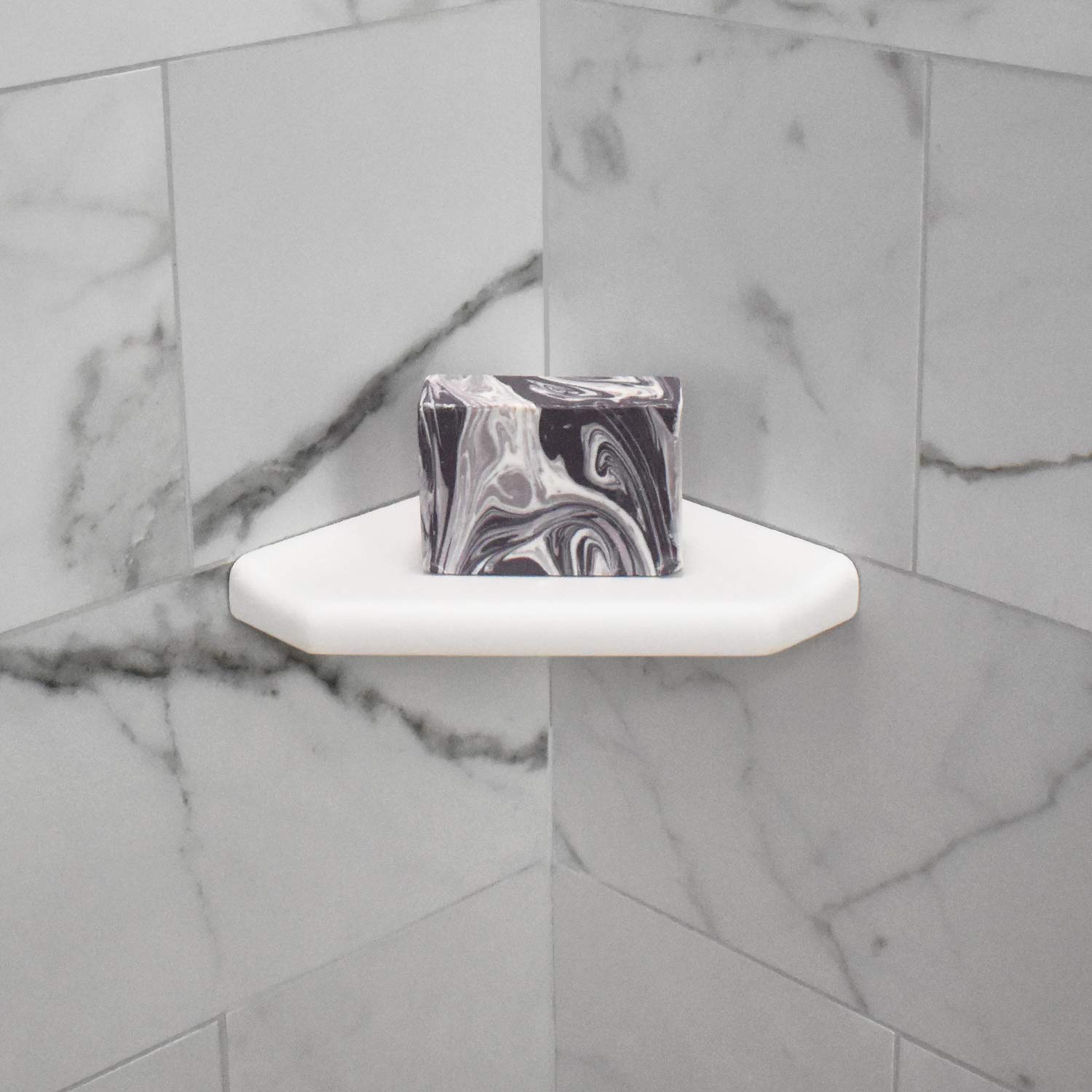 Ceramic Tile Soap Dishes And Shelves Amazon.com: Shower Wall Soap