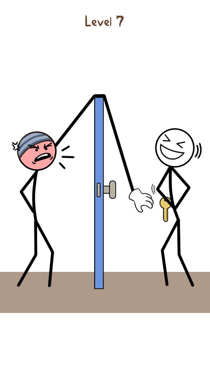 Thief Puzzle: to pass a level -Thief Games- Stickman Games-Theft Heist ...