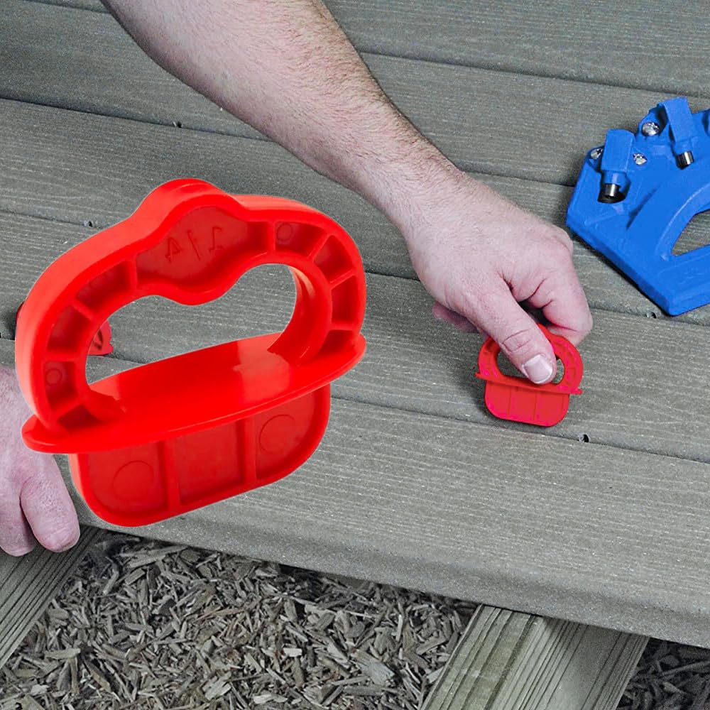 Snapklik.com : DGQ 12-Pack 1/4 Deck Board Spacer Rings - Spacer Tool ...