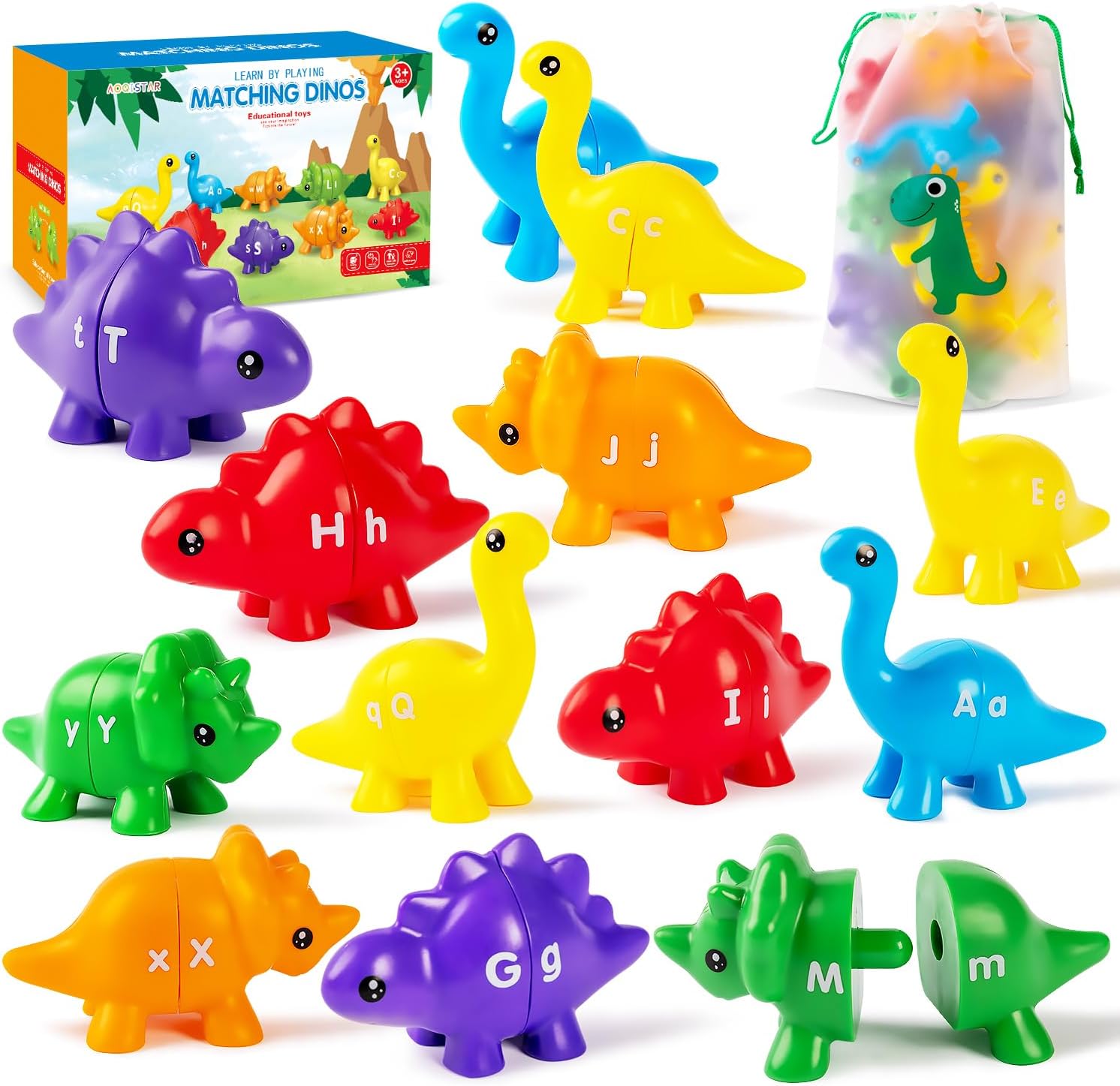 Learning Resources Smart Snacks Alpha Pops - 26 Double Sided Pieces ...