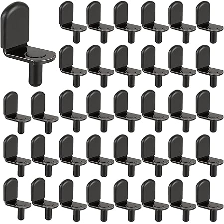 Amazon.com: QTLCOHD 100Pcs Shelf Support Pegs 5mm Cabinet Shelf Pins L ...