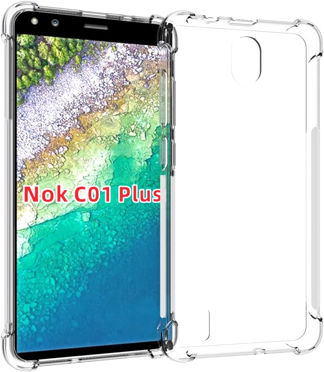 MHtech Nokia C01 Plus Case, for Nokia C01 Plus Case Clear, Scratch ...