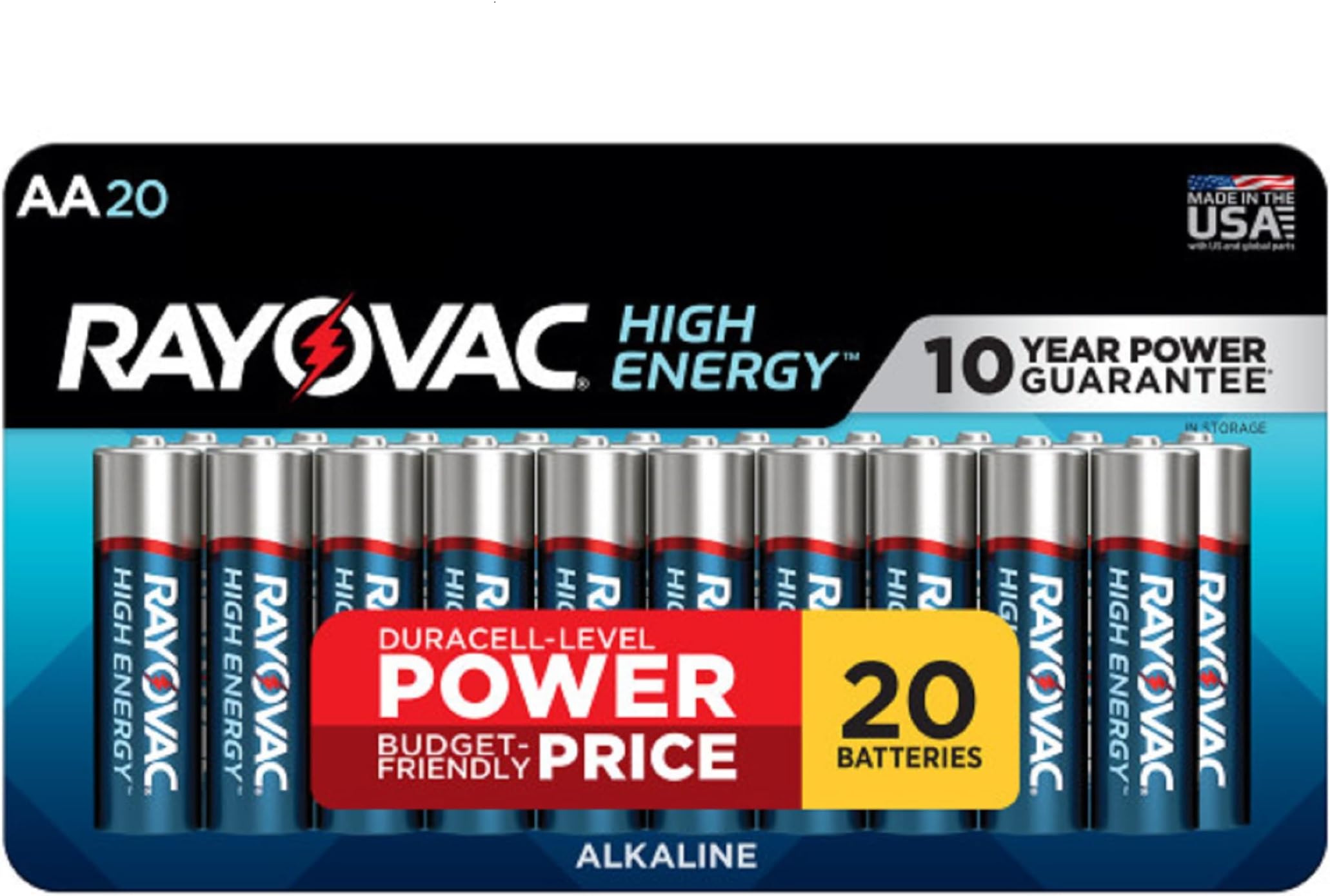 Amazon.com: Rayovac AA Batteries & AAA Batteries Variety Pack, 24 ...