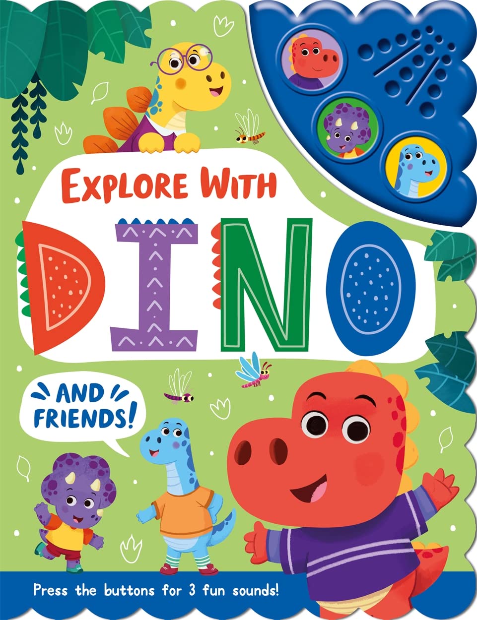 Explore with Dino and Friends (Sound Books): Igloo Books: 9781801084734 ...
