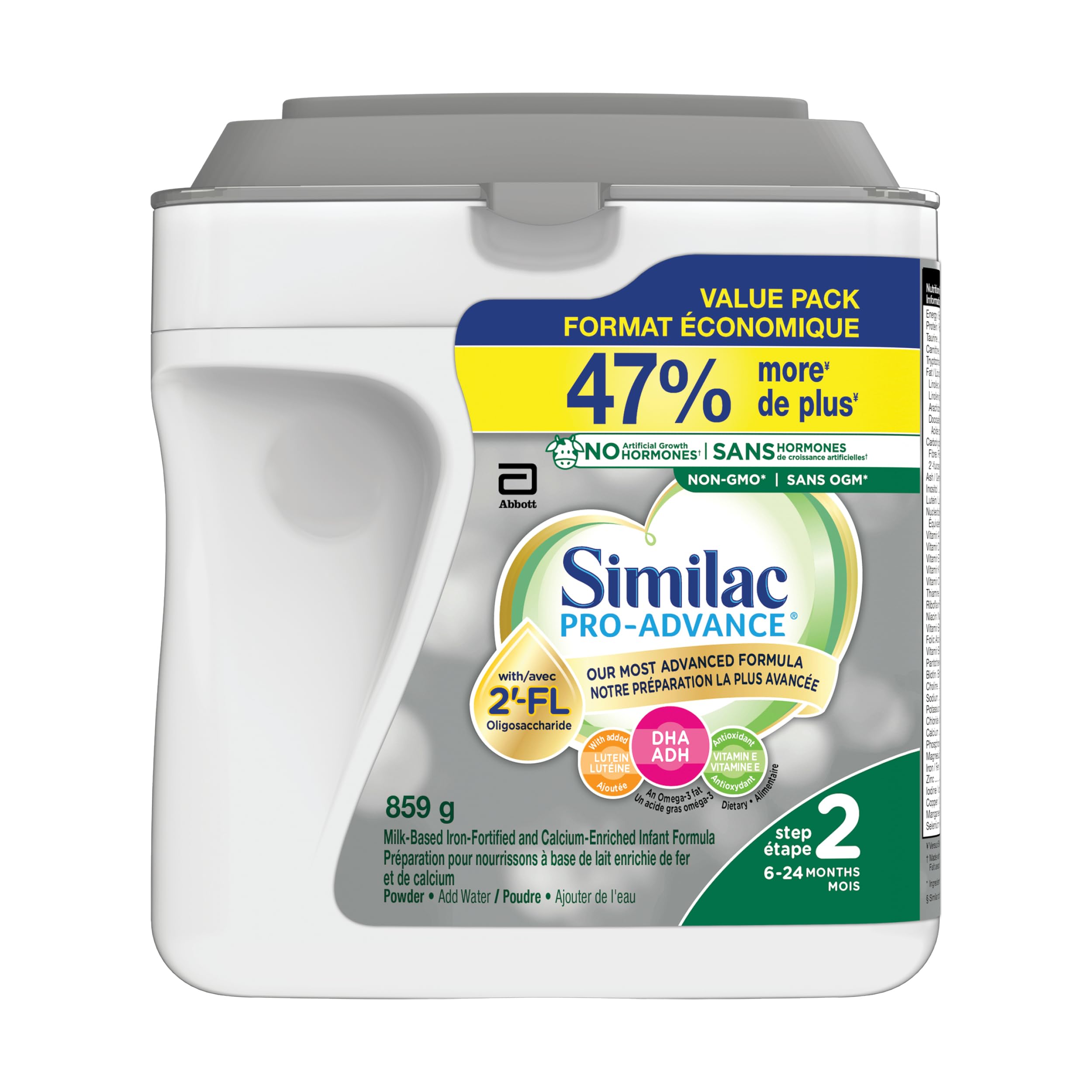 Similac Pro-Advance Step 2, Baby Formula, Our Closest Formula to Breast ...