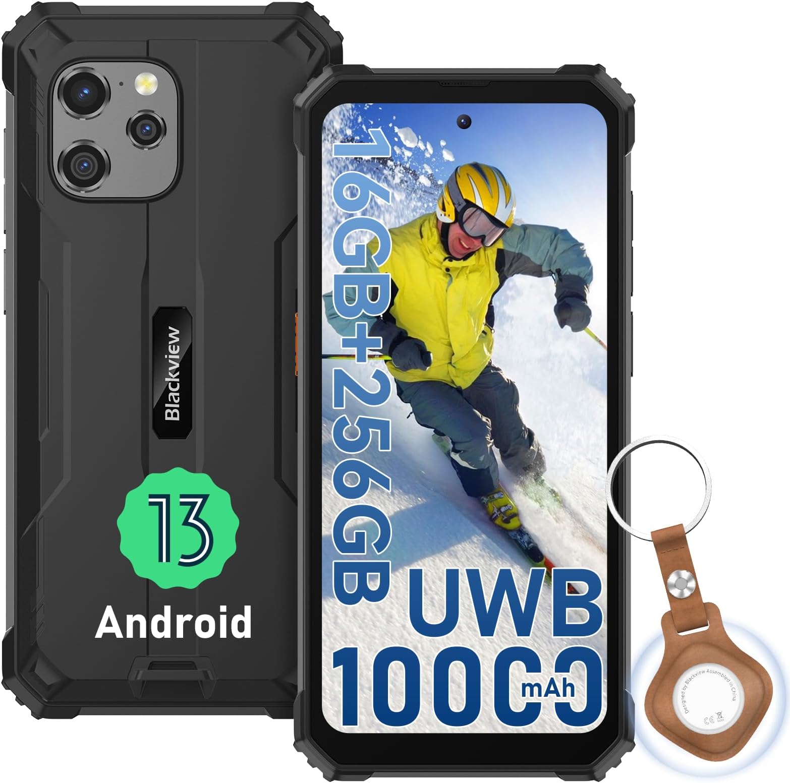 Blackview Rugged Smartphone, BV8900 Pro 16GB+256GB/2TB, 64MP+16MP Anti ...