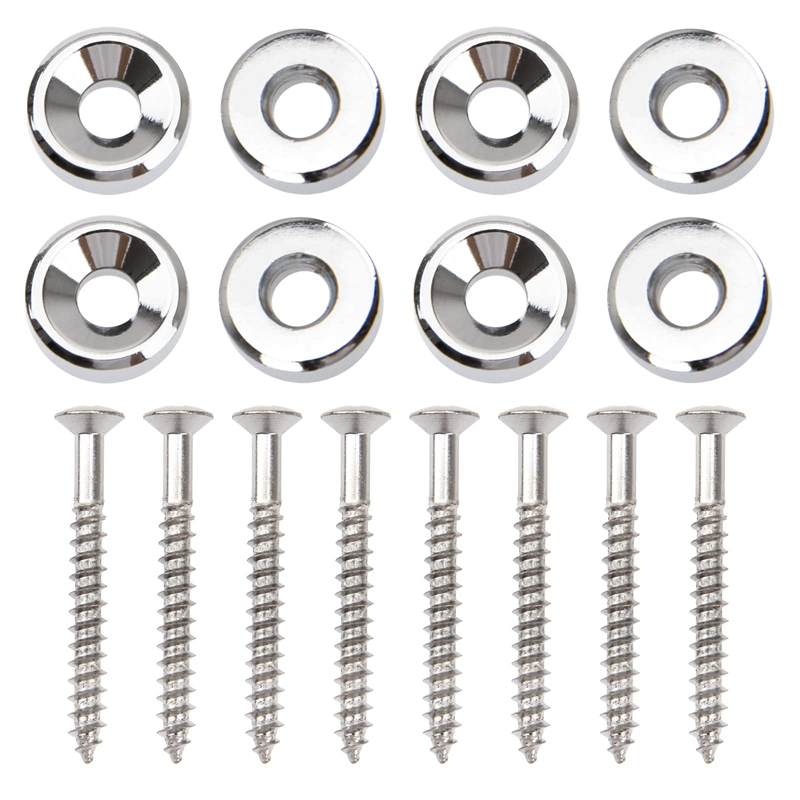 Amazon.com: 8Pcs Yootones Guitar Neck Joint Bushings Ferrules & Bolts ...