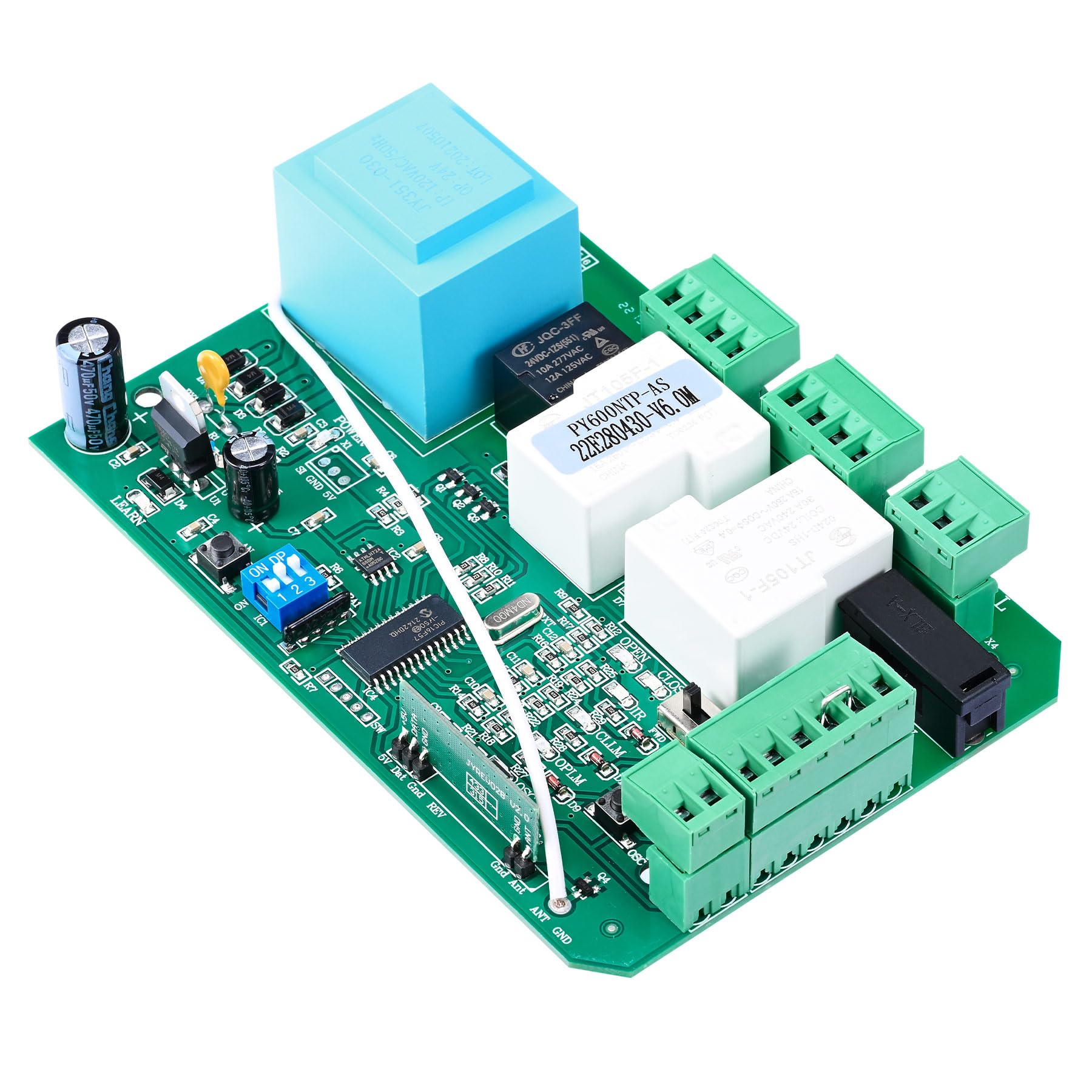 Amazon.com: CO-Z AC Sliding Gate Opener Circuit Board, Sliding Gate ...