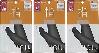 Amazon | [アツギ] タイツ ASTIGU【指】5本指 80D ×3セット AP1580 レディース | タイツ 通販