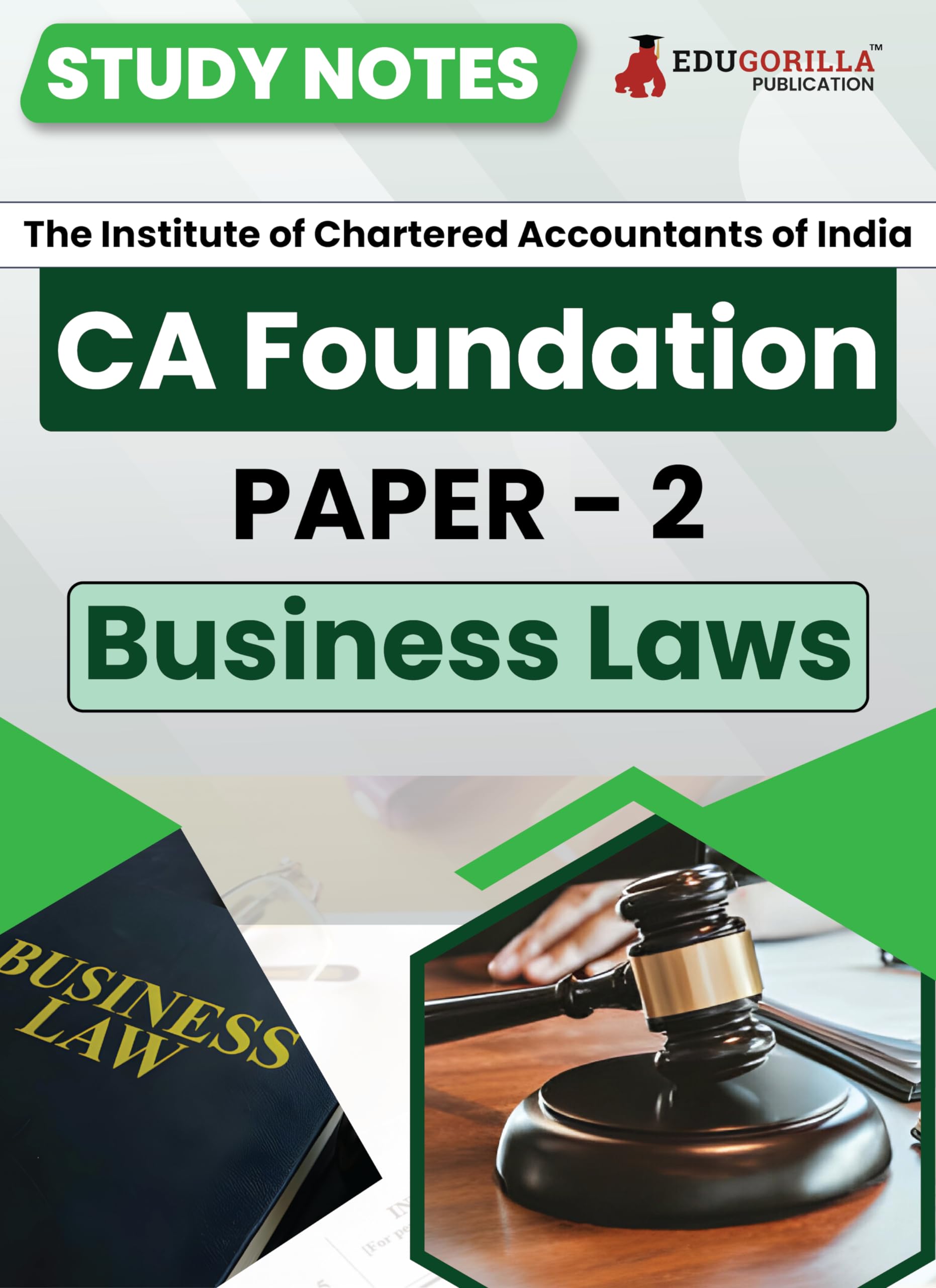 Ca Foundation Paper 2 Business Laws Study Notes For Complete ...