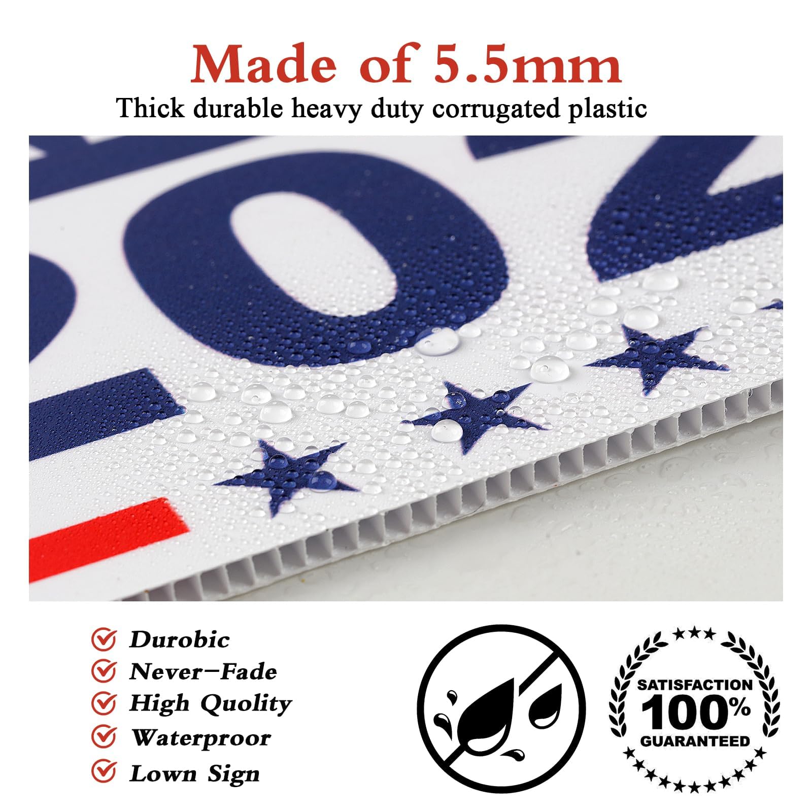 Snapklik.com : Oligei Kamala Harris 2024 Yard Signs 18" X 24", Double ...