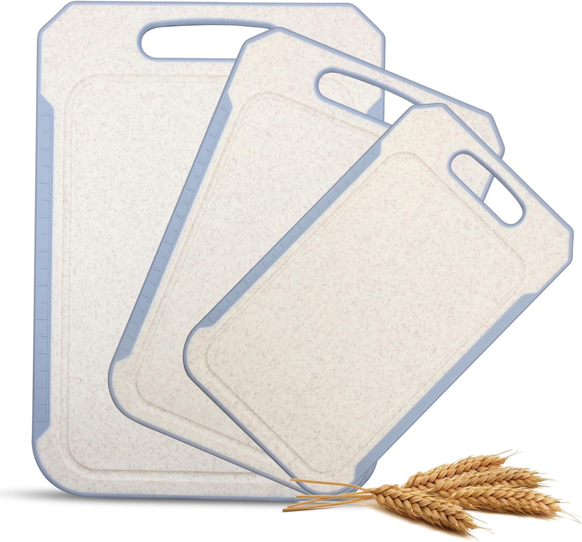 Amazon.com: Caraway 4-Piece Cutting Board Set - Wood Cutting Board Set ...