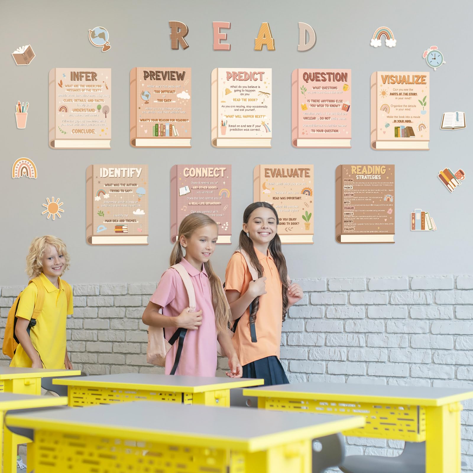 Snapklik.com : Pasimy Reading Posters Reading Strategies Posters ...