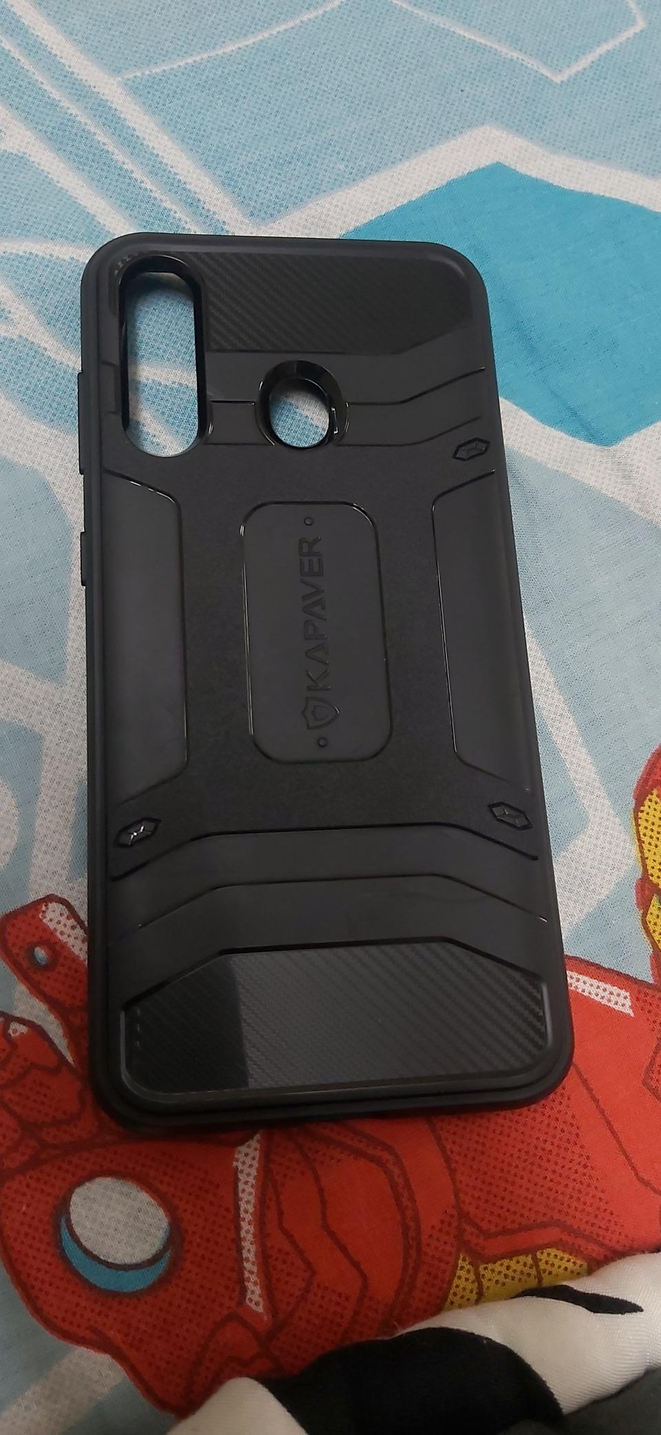 KAPAVER Rugged Back Cover for Samsung Galaxy M40 / A60 (Black) : Amazon ...