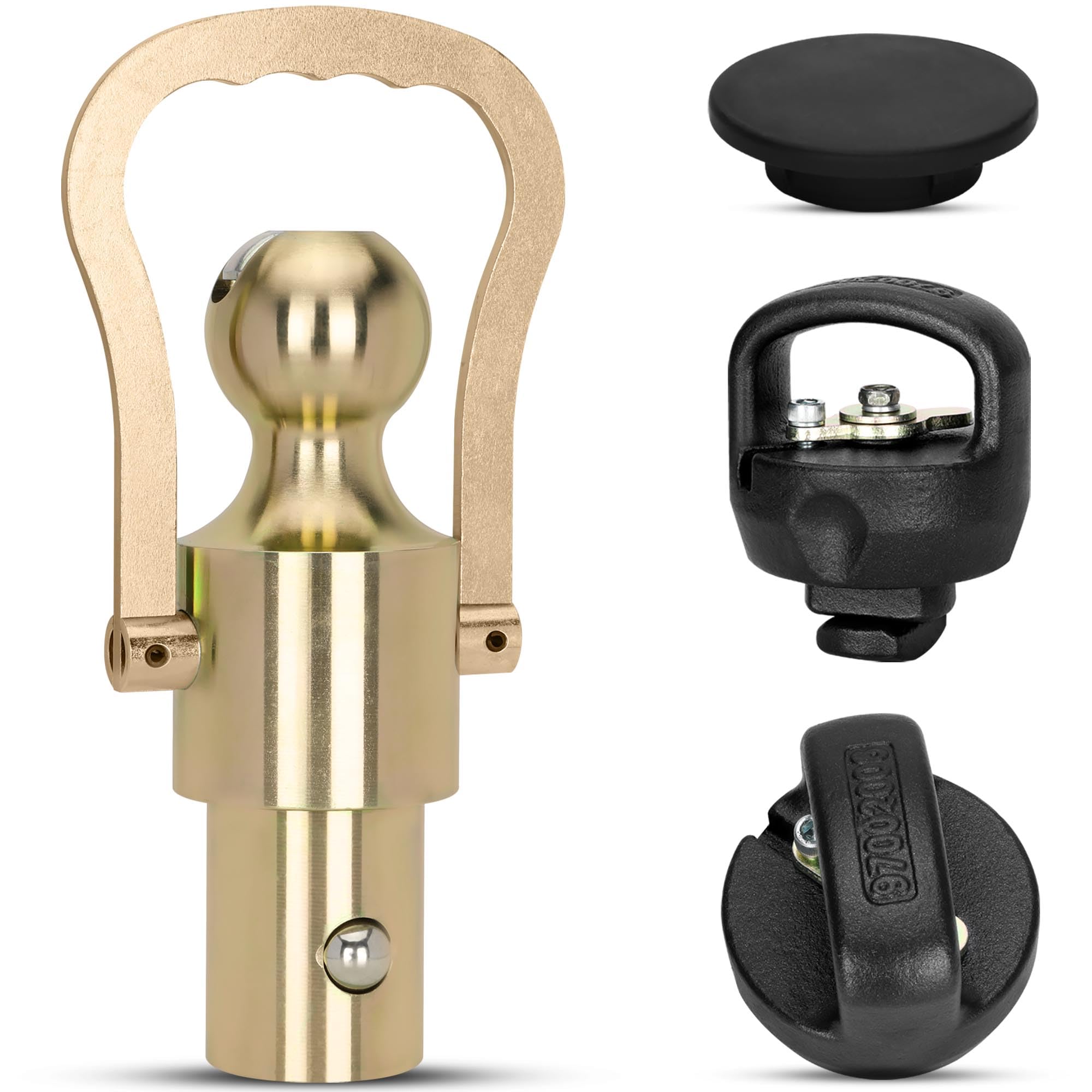 Snapklik.com : GNXA2061 Puck System Gooseneck Hitch Ball Kit, 2-5/16 ...