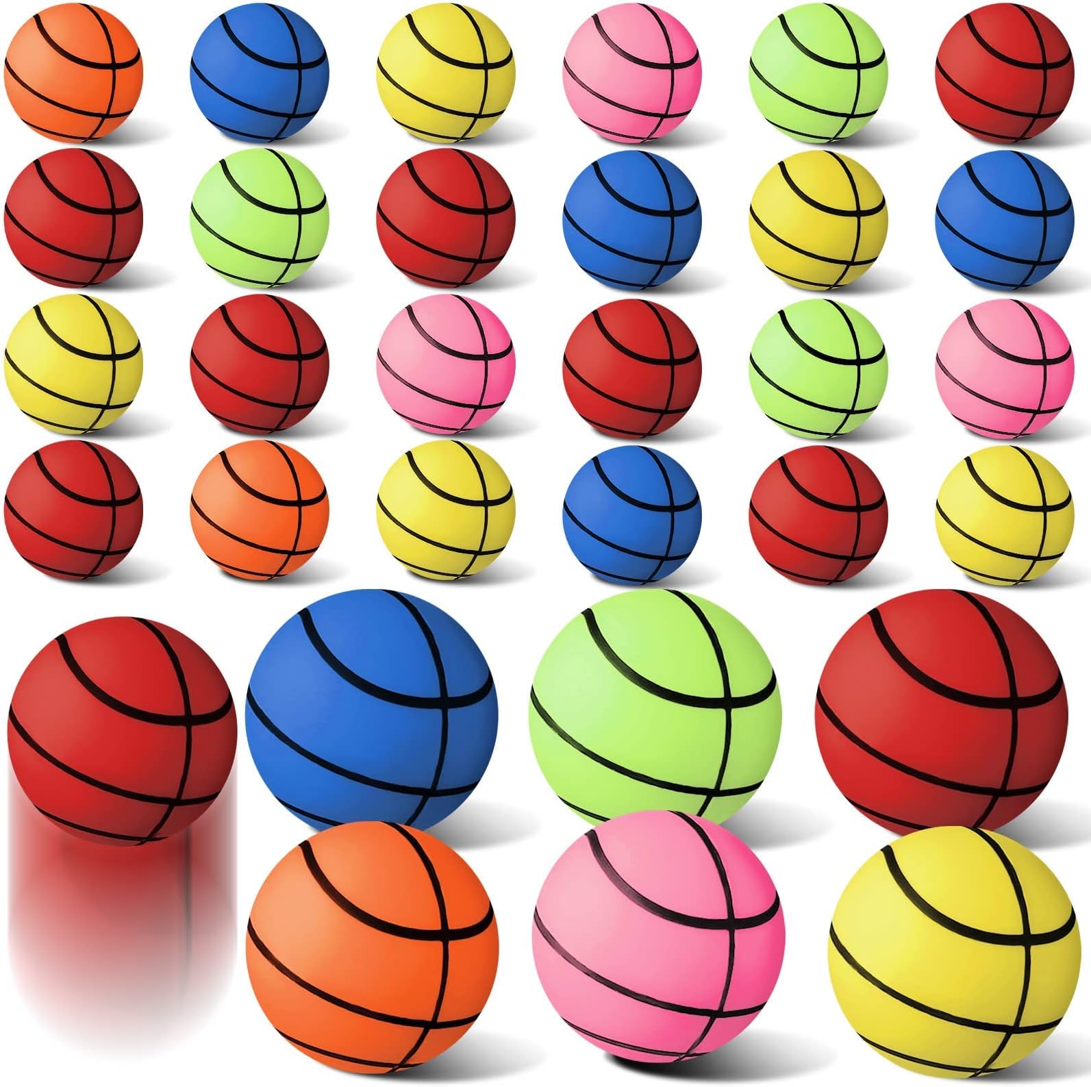 Spalding 51161 Spaldeen High-Bounce Ball - Nba Basketball Design ...
