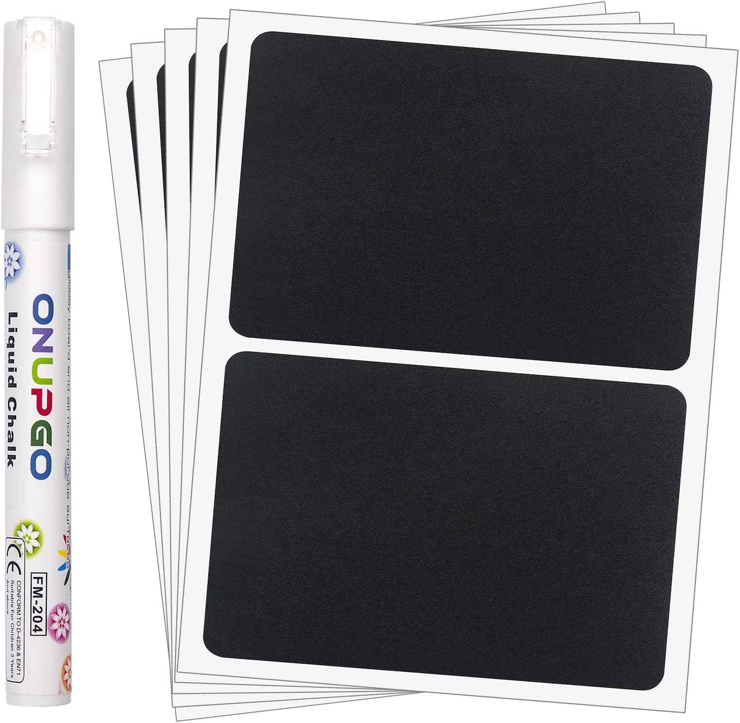 Amazon.com : Cork Waterproof Removable Label Stickers-132 Pcs Name Tags ...