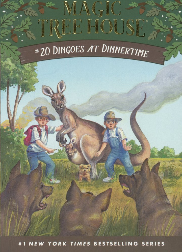 Amazon.com: Dingoes at Dinnertime (Magic Tree House): 9780613248365 ...