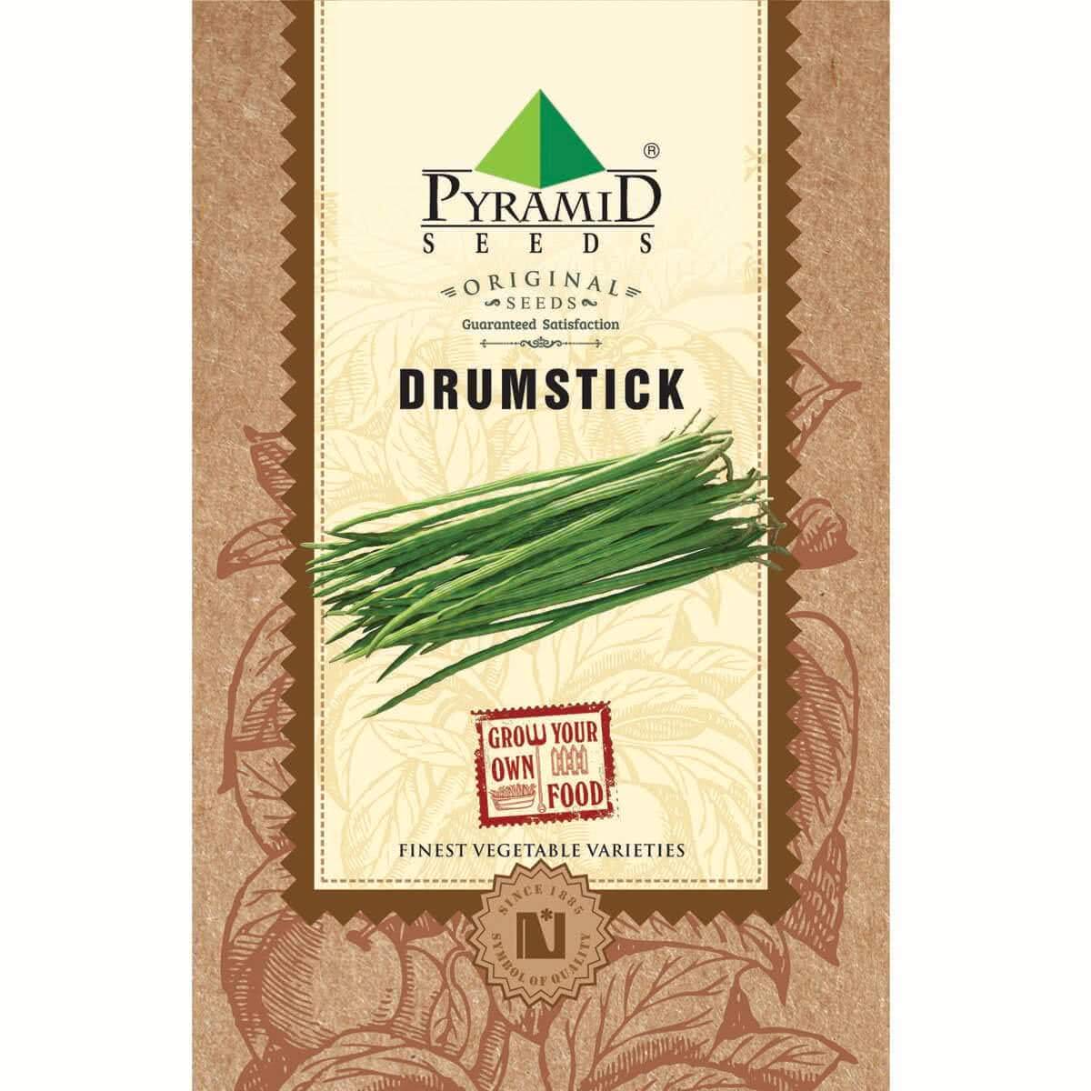 Pyramid Seeds Pyramid Drumstick Moringa Seeds (10g, 30 Seeds) : Amazon ...