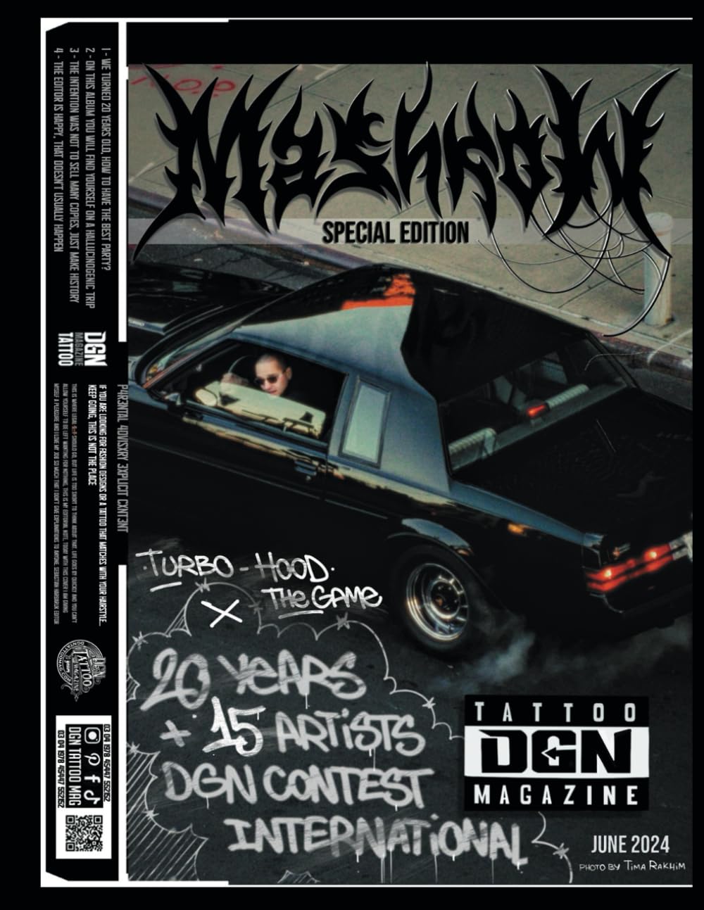 Amazon.com: DGN Tattoo Magazine Special Edition Mashkow, book of ...