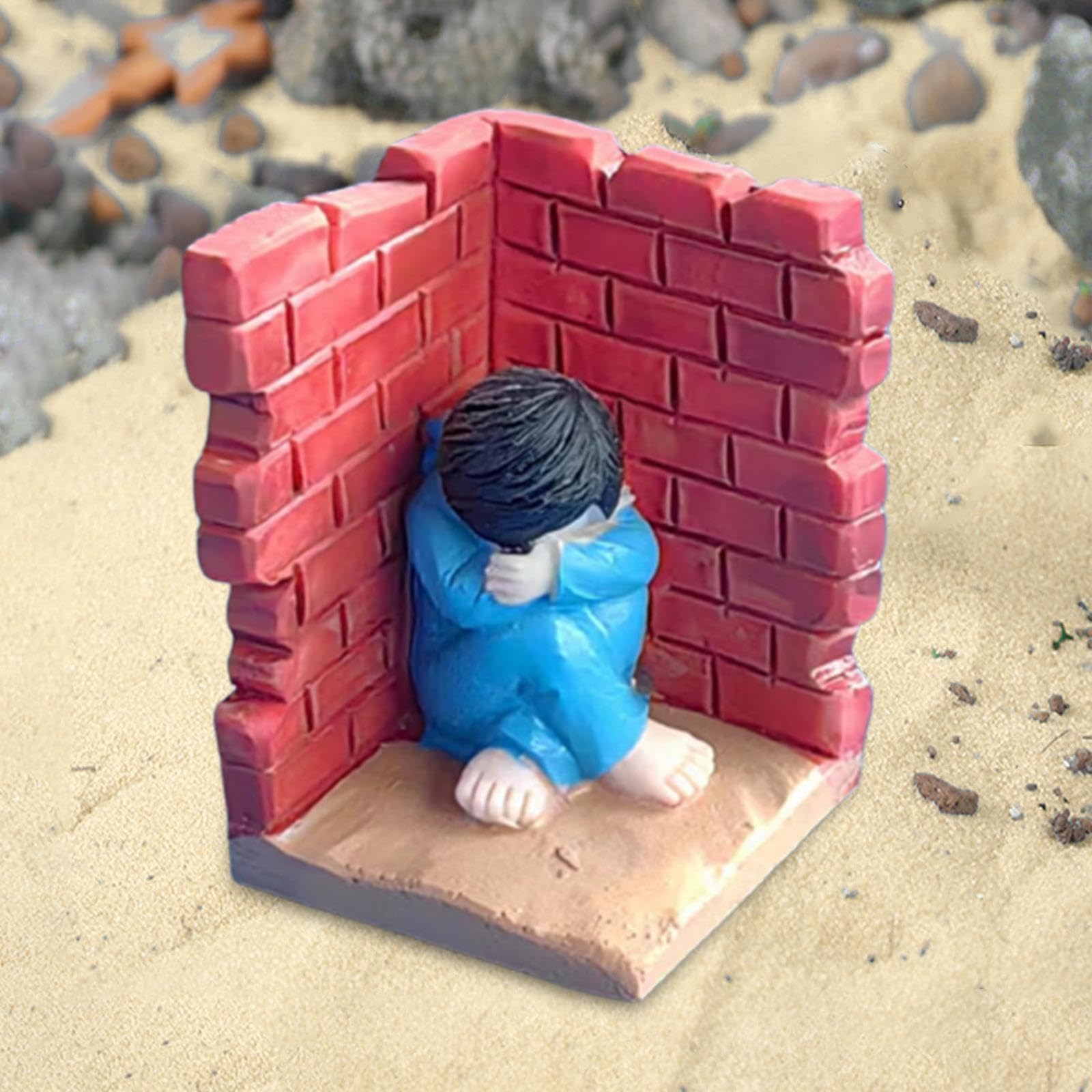 Child Crying In Corner