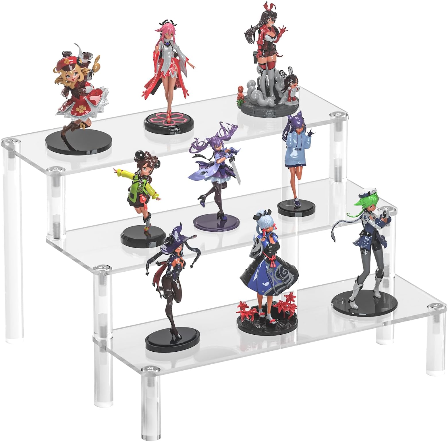 Amazon.com: Acrylic Display Risers,Perfume Organizer,Display Riser ...