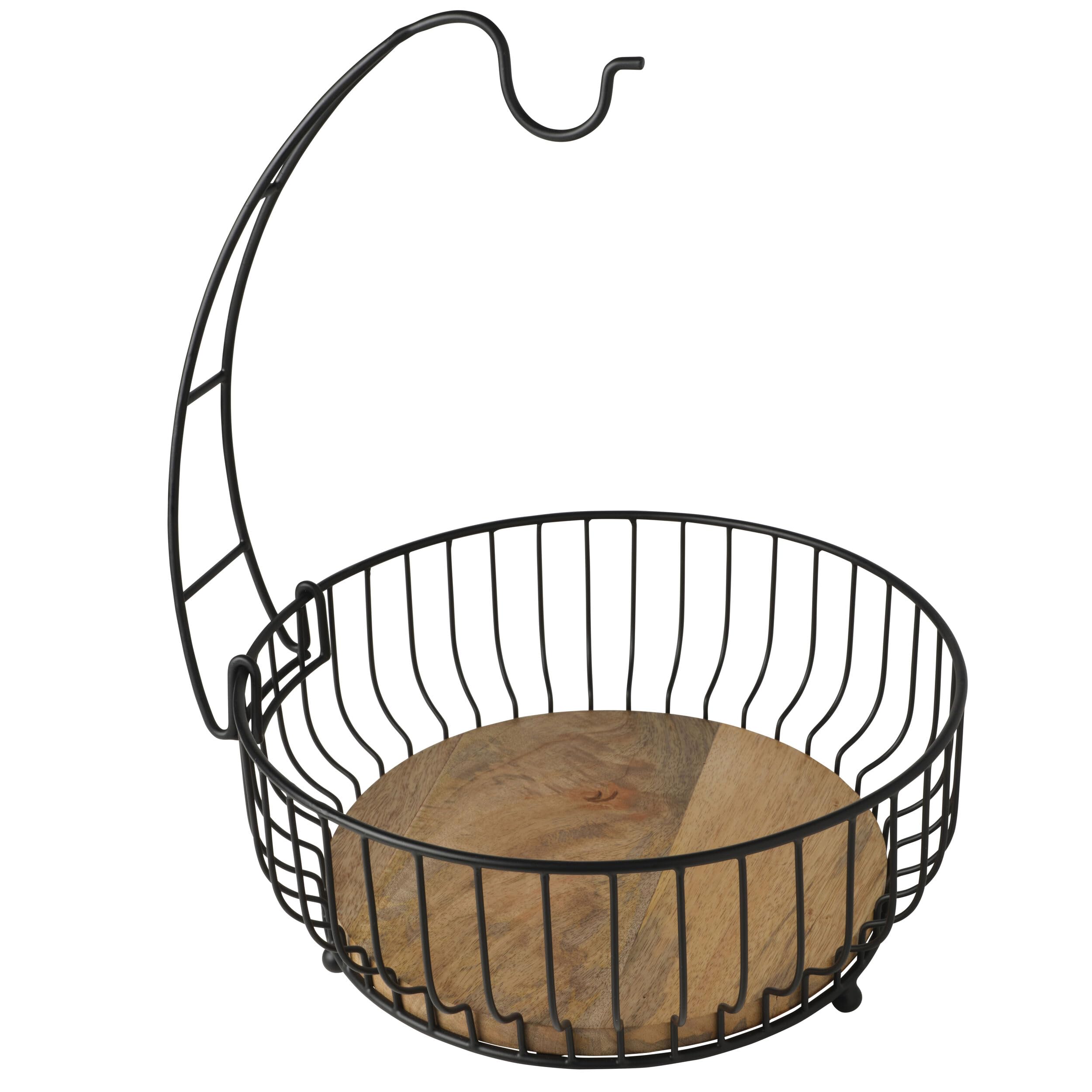 Amazon.com: Gourmet Basics by Mikasa Savannah Fruit Storage Basket with ...