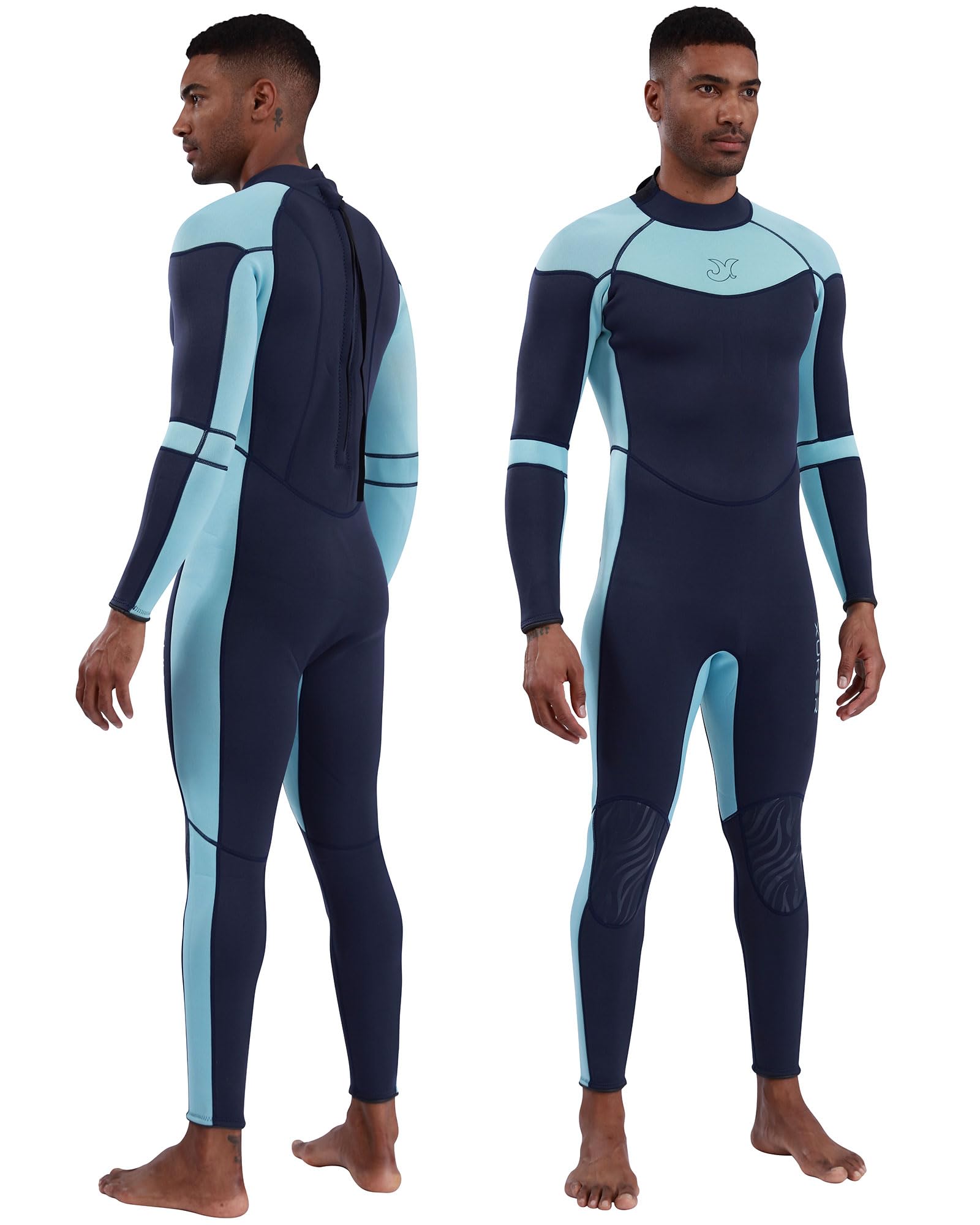 Snapklik.com : Men Wetsuit 3mm, Neoprene Wet Suits Back Zip In Cold ...