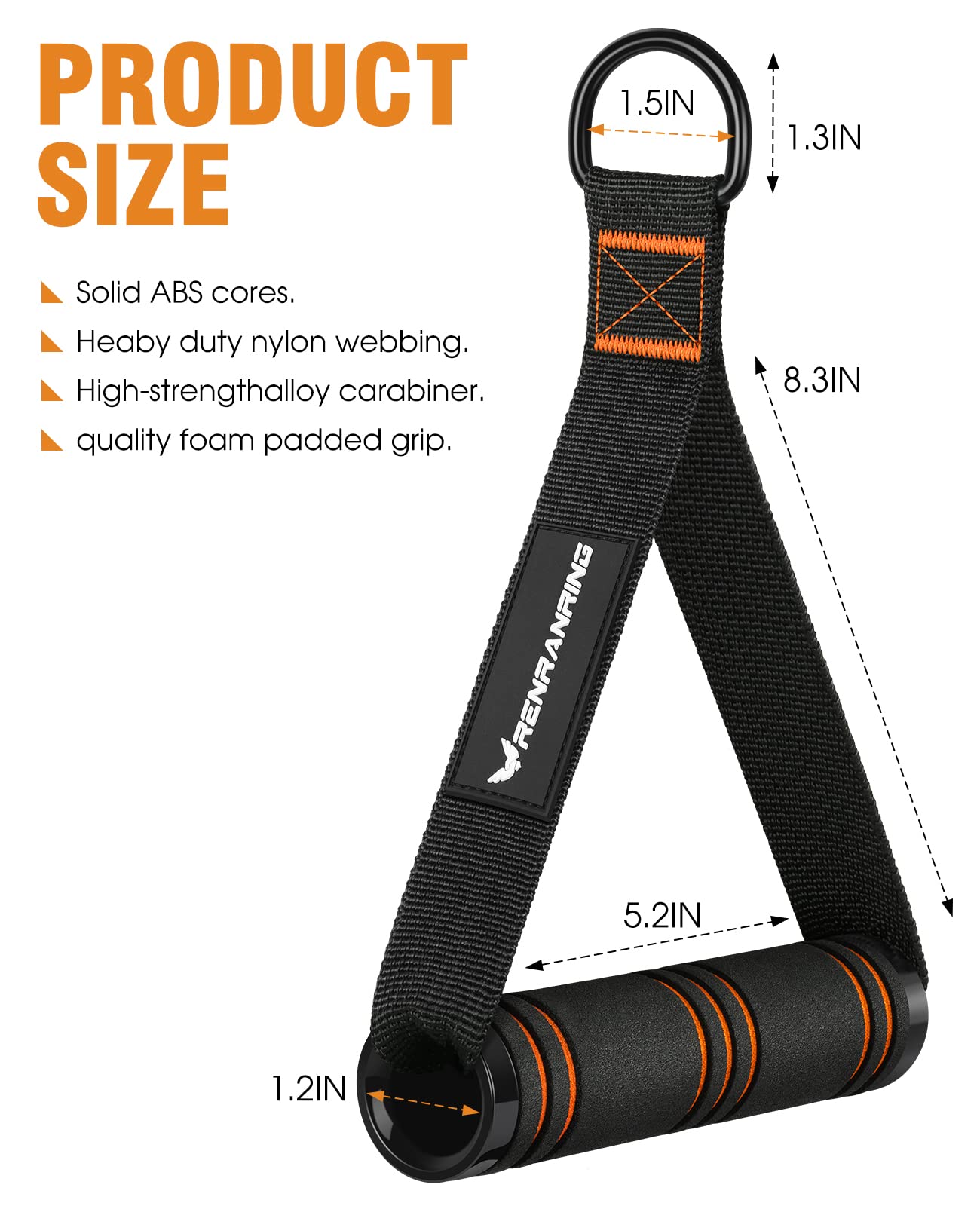 Snapklik.com : Gym Exercise Handles, Replacement Handle Attachments For ...