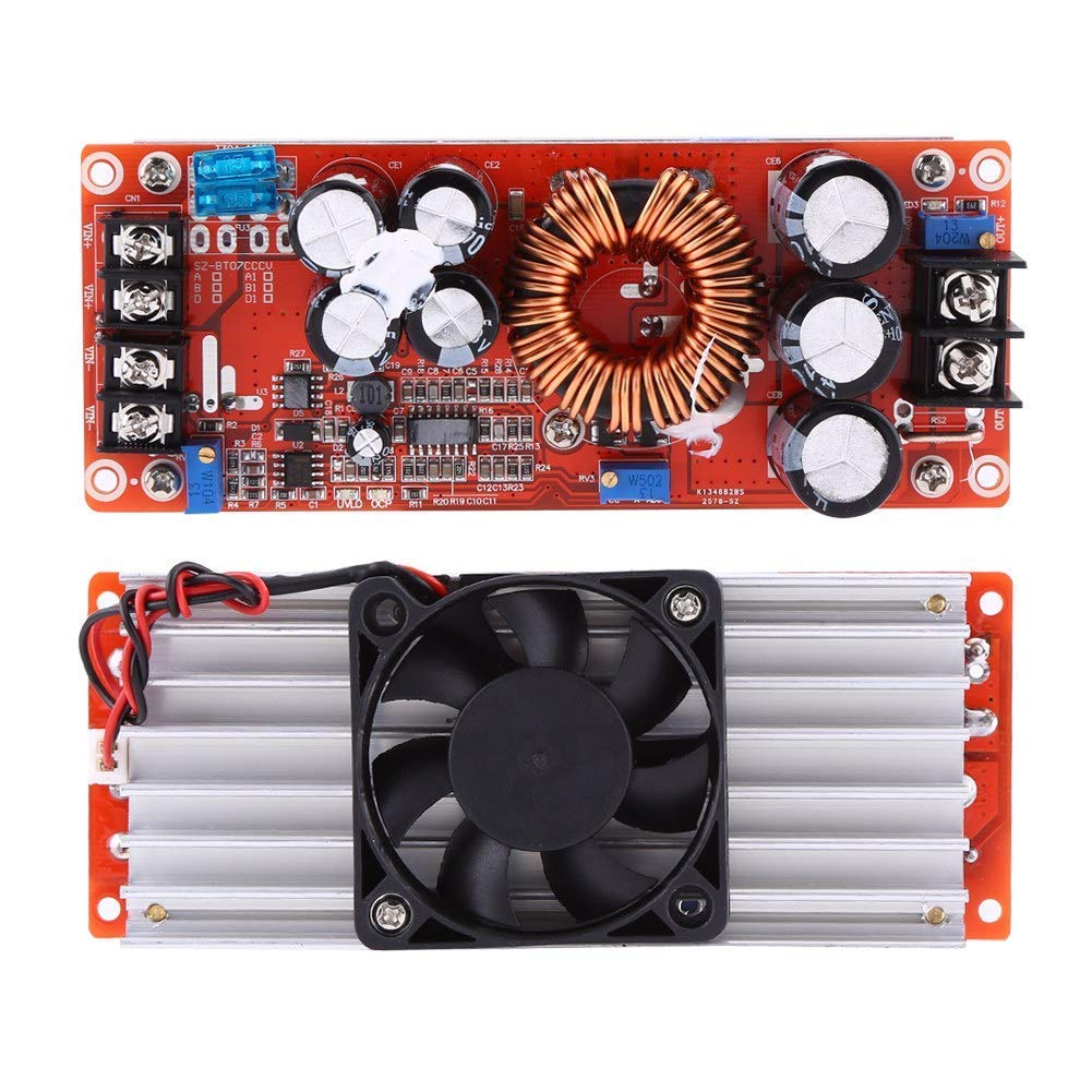 Boost Converter, 1200W 18A DC-DC Step-up, Constant Current Power Supply ...