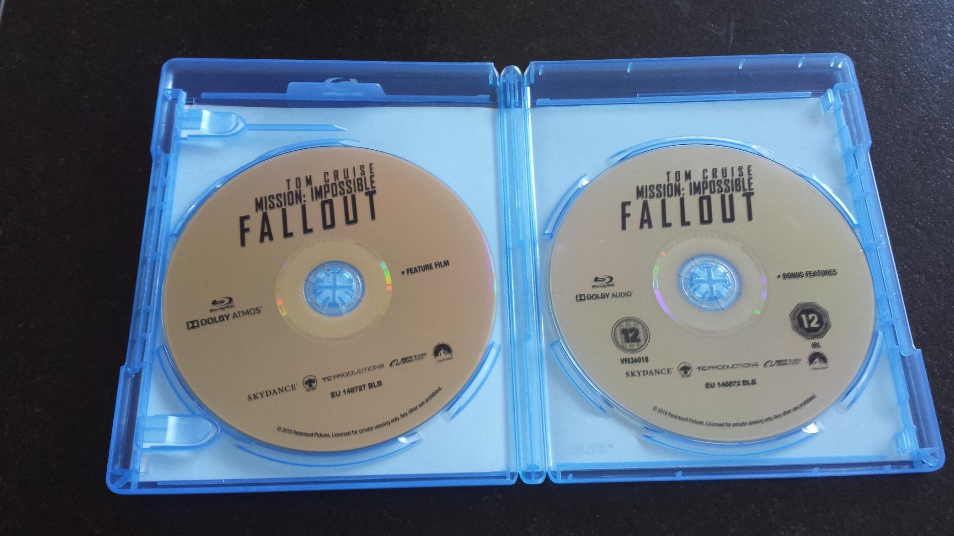 Mission : Impossible-Fallout Blu-Ray Bonus: Amazon.fr: Tom Cruise ...
