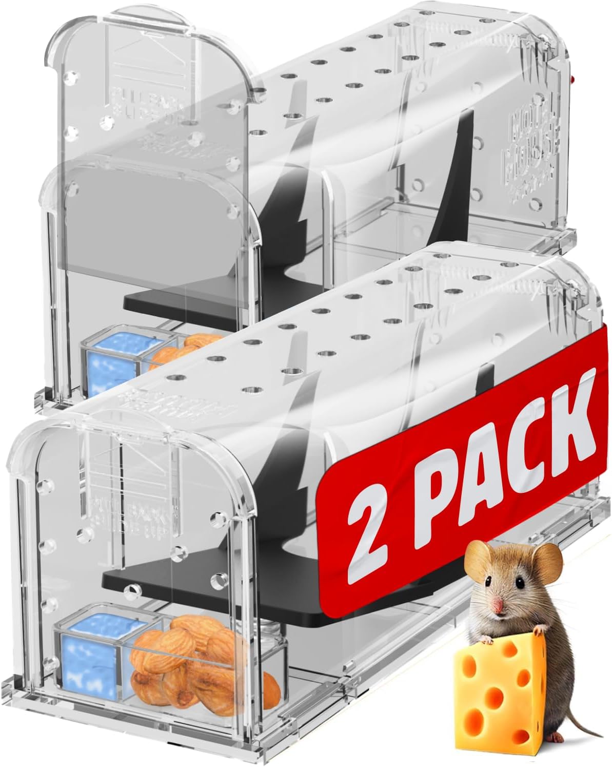 Amazon.com : Motel Mouse Humane Mouse Traps No Kill Live Catch and ...