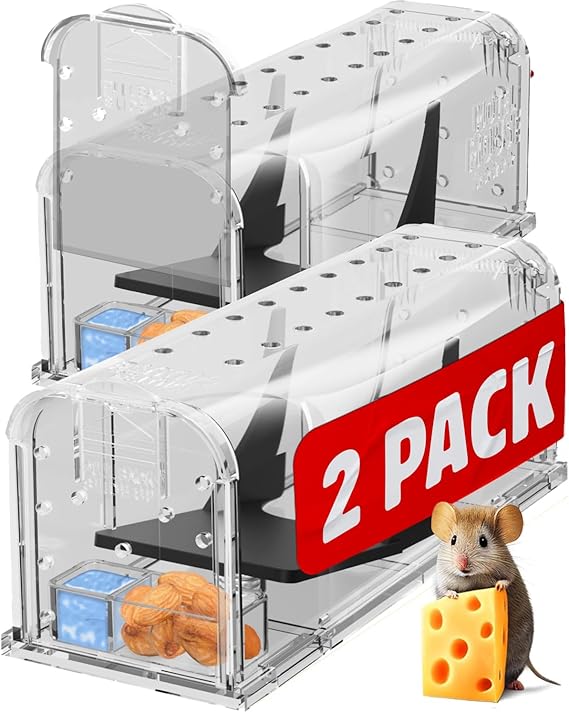 Amazon.com : Motel Mouse Humane Mouse Traps No Kill Live Catch and ...