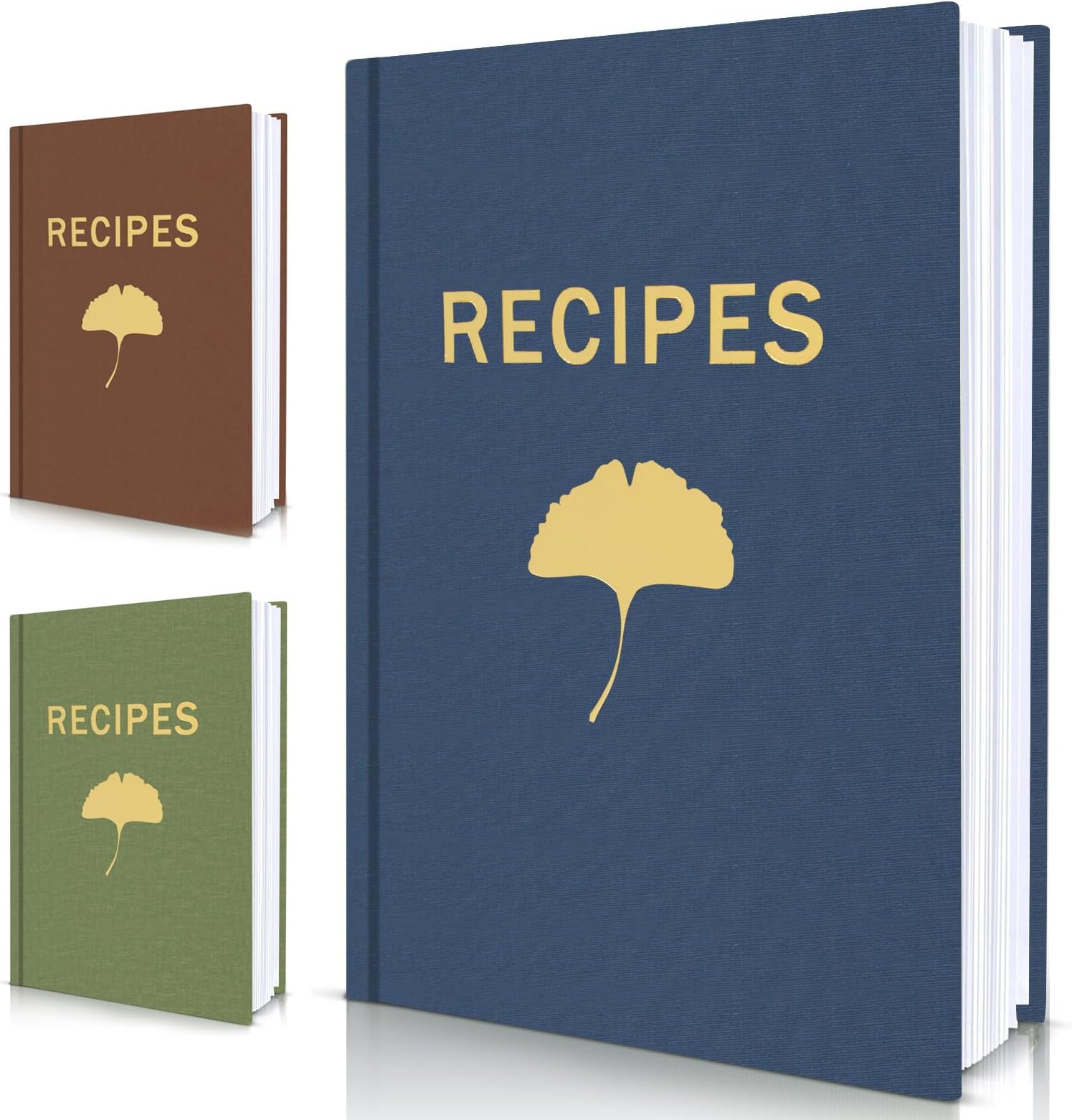 Amazon.com : ZICOTO Aesthetic Blank Recipe Book with Waterproof Cover ...